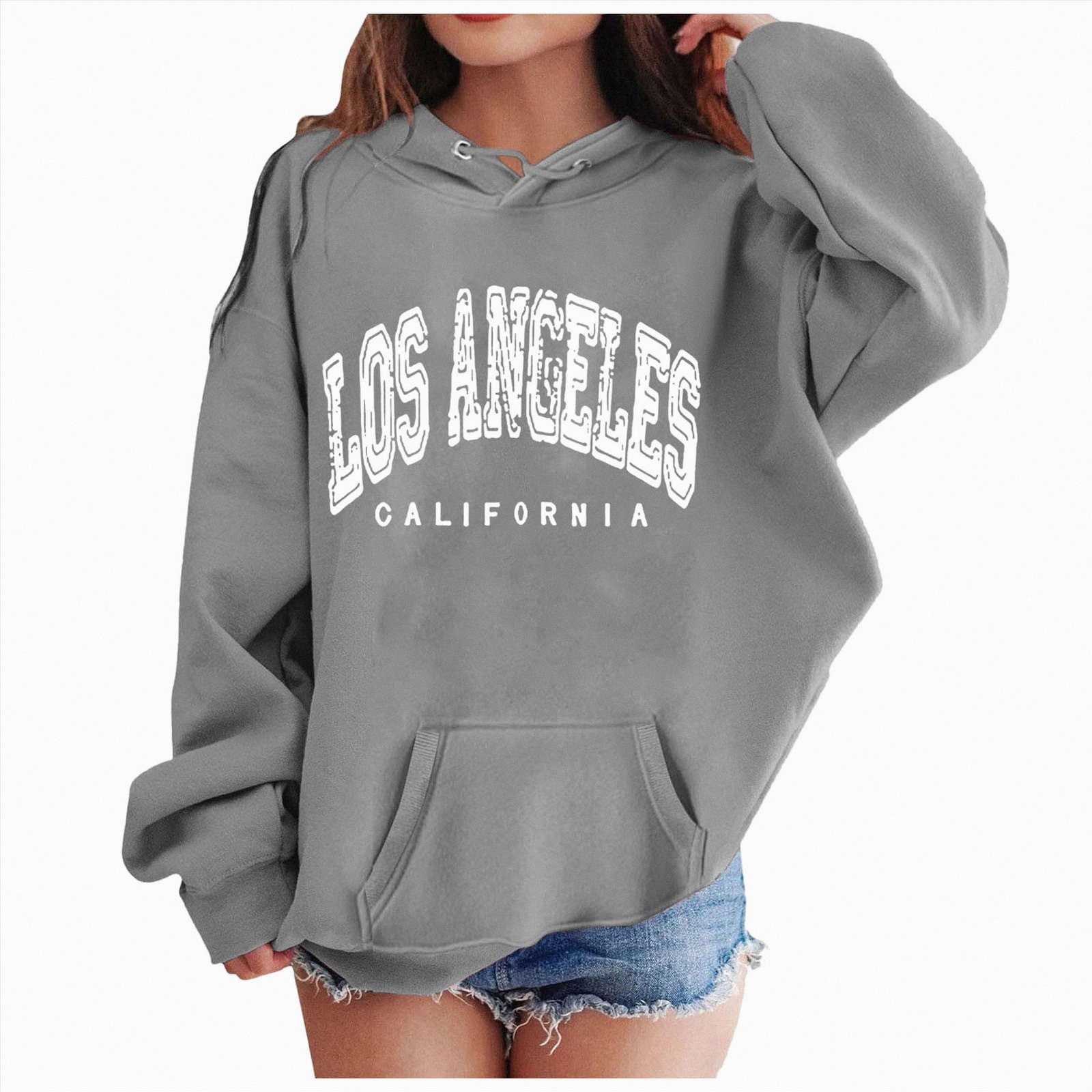 Ccpelsie Girl's Cute Graphic Hoodie Long Sleeve Hooded Sweatshirt ...