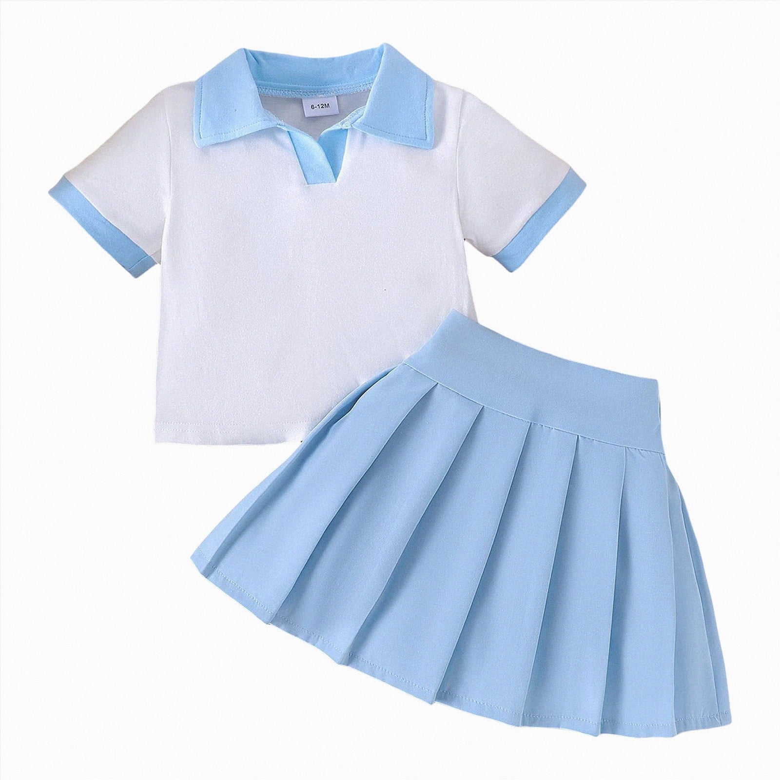 Ccpelsie Girl's Outfit Set Casual 2-Piece Set - Short Sleeve Graphic ...