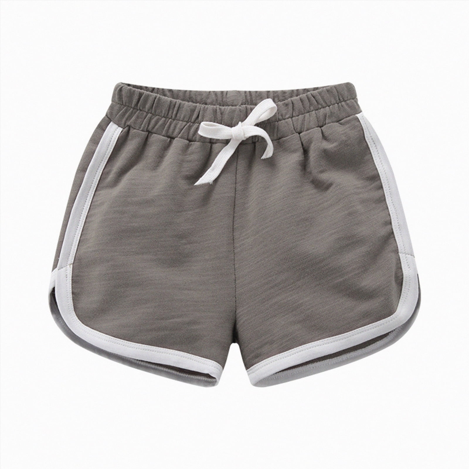 Ccpelsie Girl's Shorts Toddler Kids Summer Elastic Waist Cute Casual ...