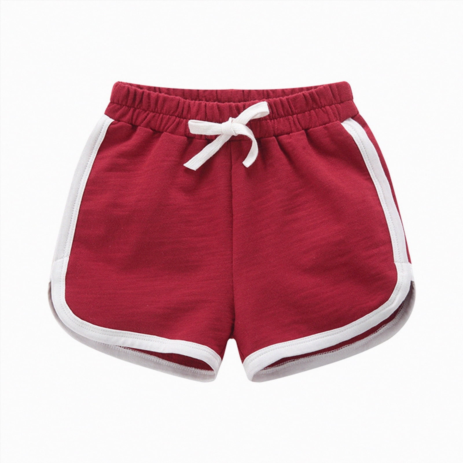 Ccpelsie Girl's Shorts Toddler Kids Summer Elastic Waist Cute Casual ...