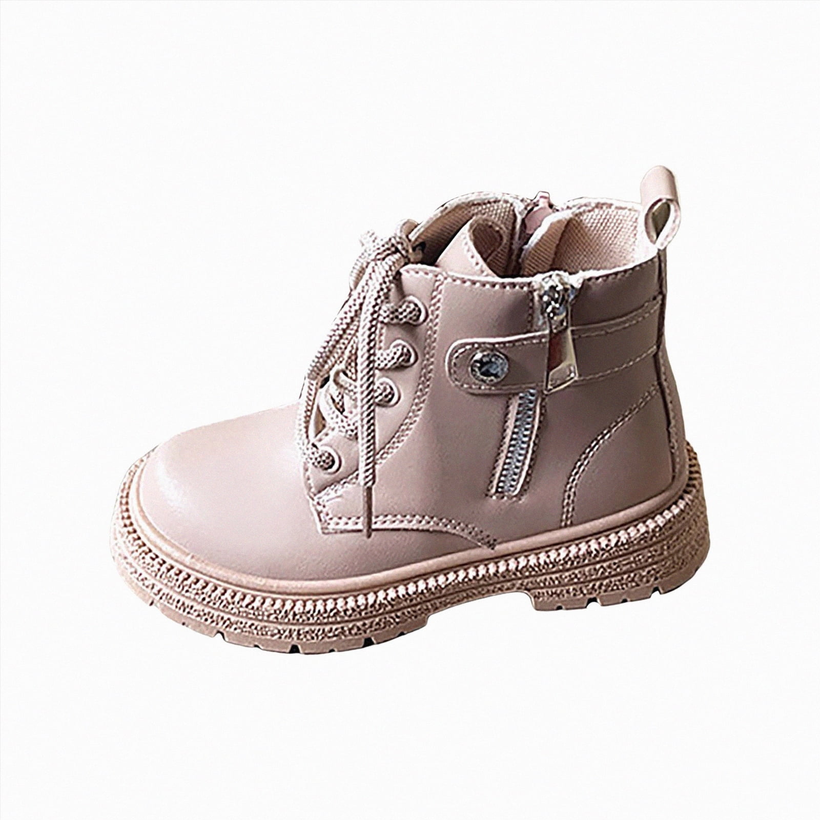 Ccpelsie Girls Boots Kids Winter Warm Snow Ankle Kid's Bow Boots for ...