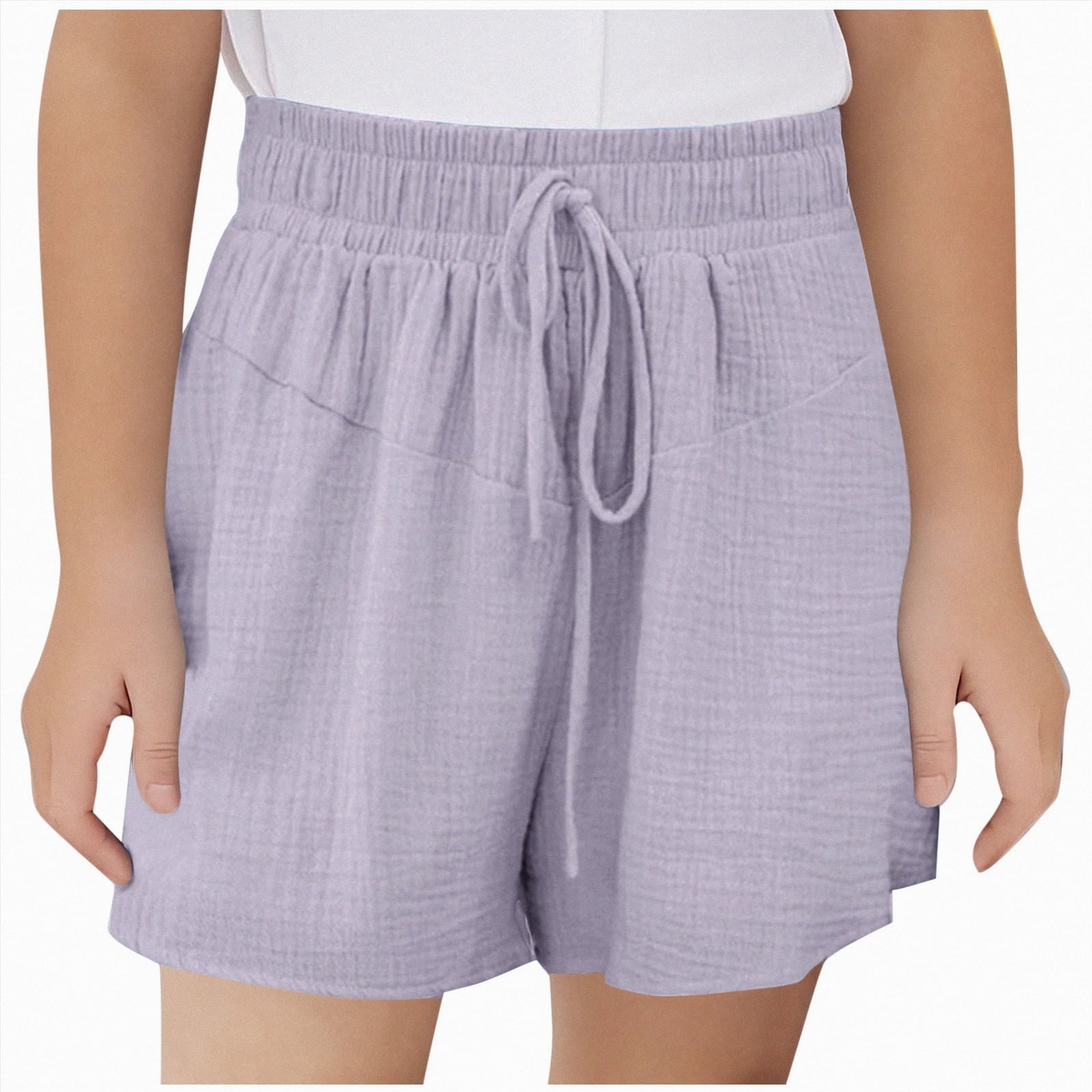 Ccpelsie Girls Cargo Shorts Kids Lightweight Pockets Athletic Summer ...