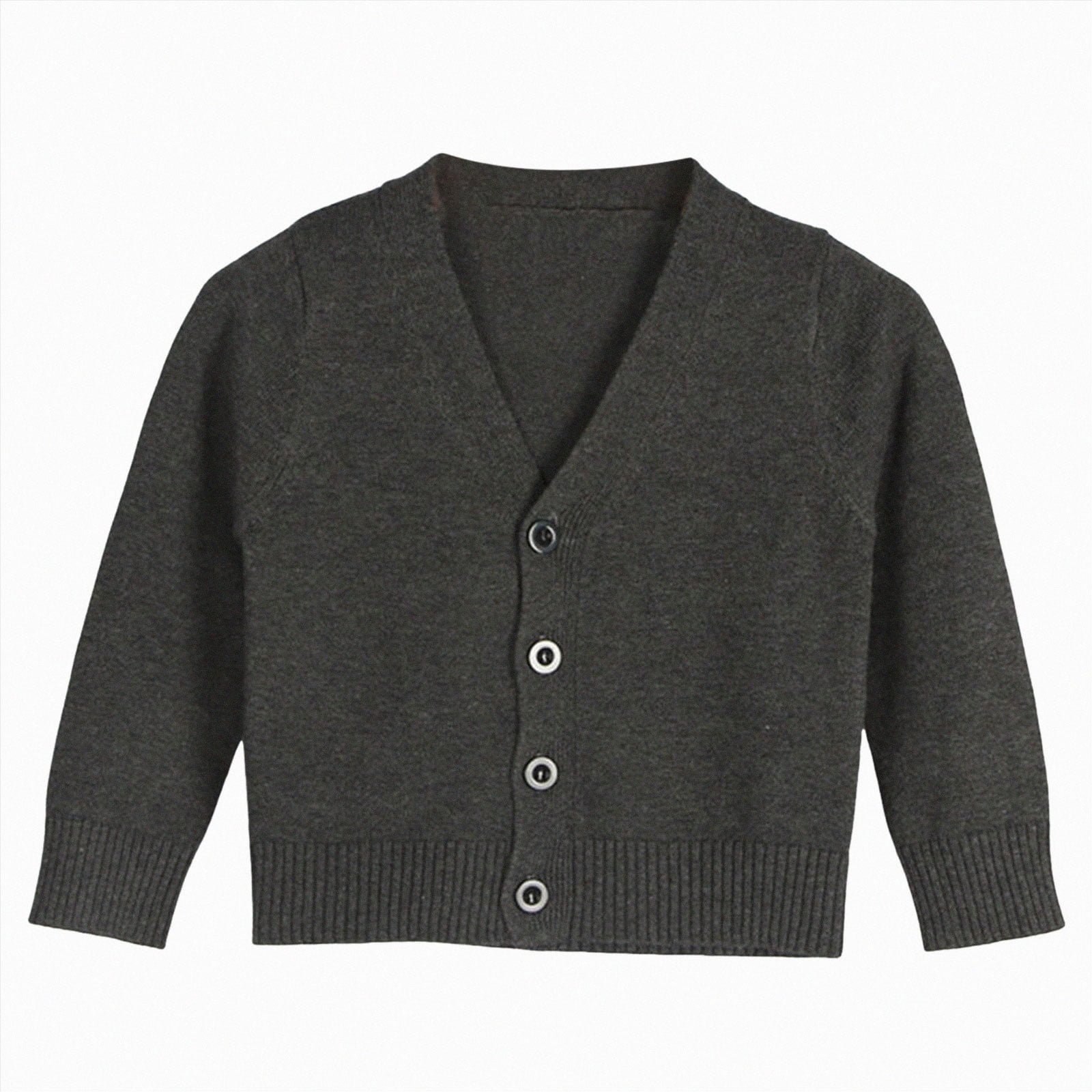 Ccpelsie Girls Long Sleeve Casual Cardigan Kids Open Front Soft Knit ...