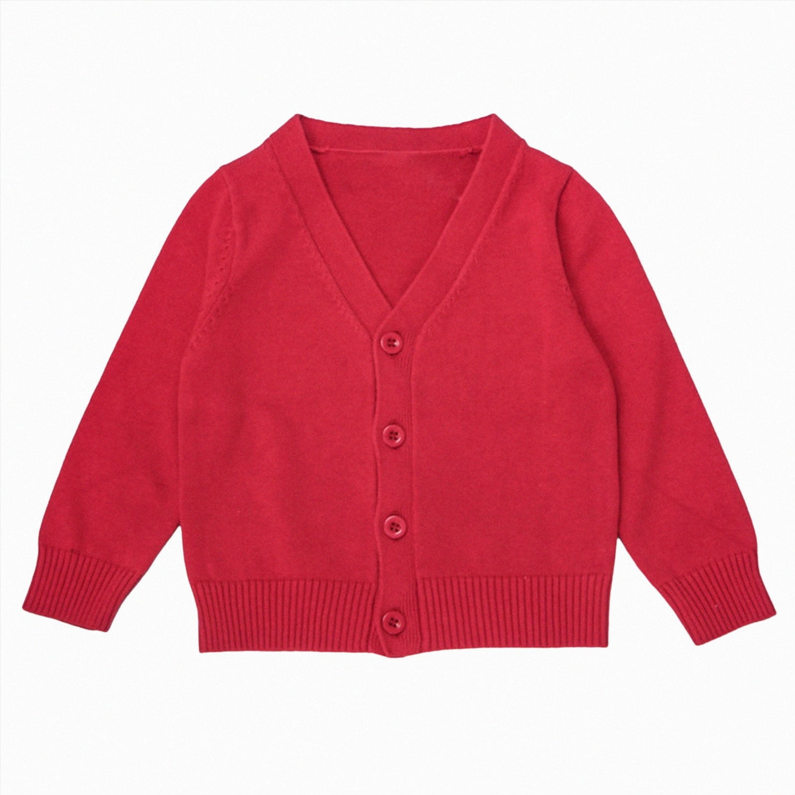 Ccpelsie Girls Long Sleeve Casual Cardigan Kids Open Front Soft Knit ...
