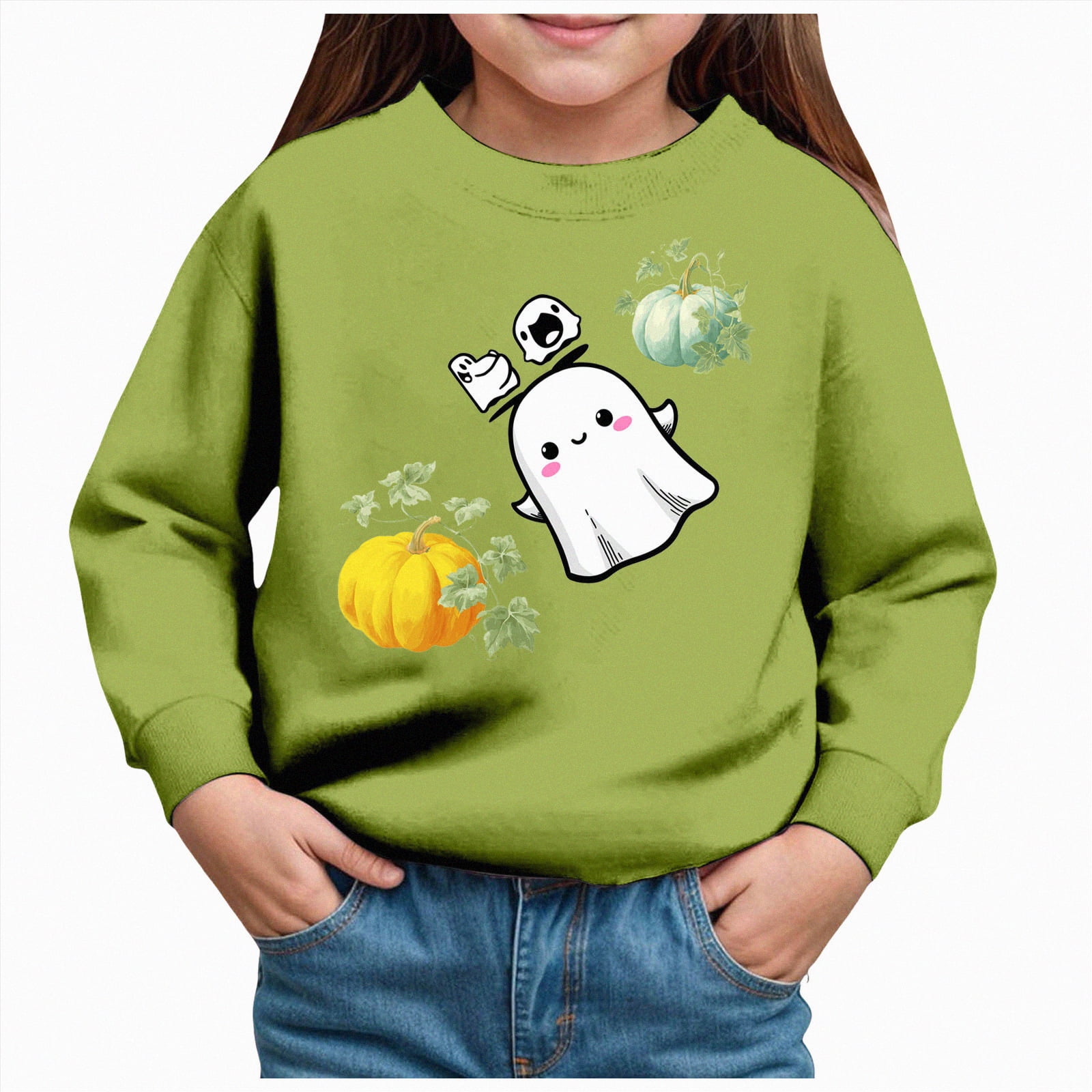 Ccpelsie Girls Oversized Colorblock Sweatshirts Kids Fashion Fleece ...