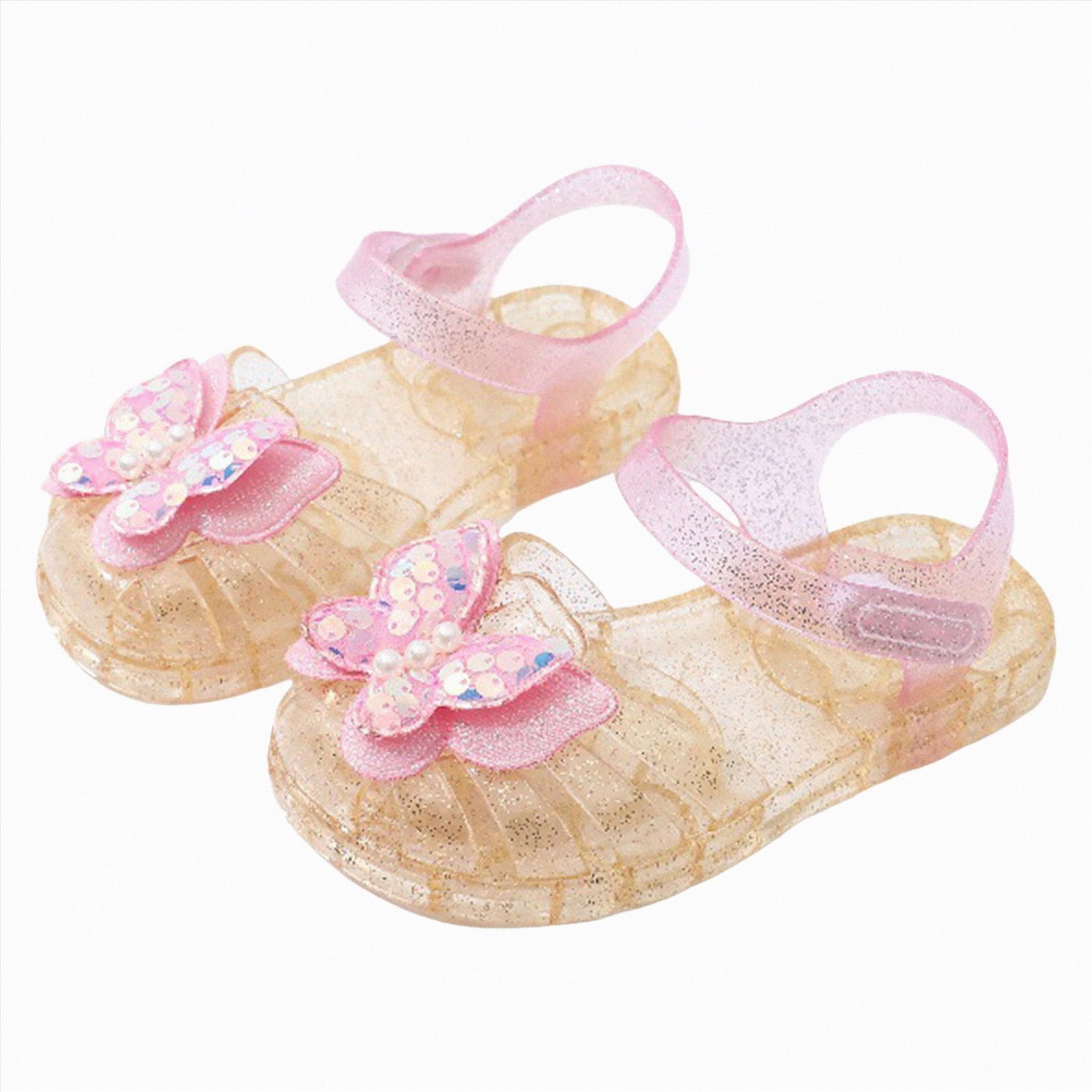 Ccpelsie Girls Sandals Kids Classic Open Toe Braided Flat Sandals ...