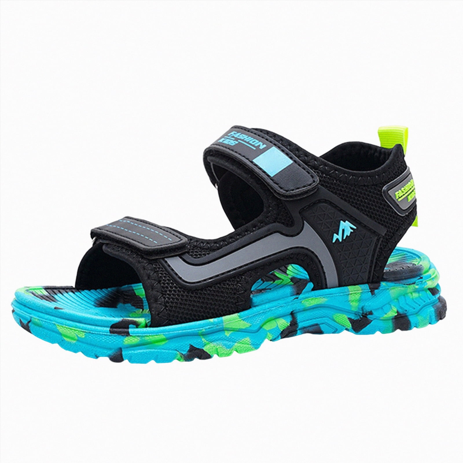Ccpelsie Girls Sandals Two Strapped Casual Open Toe Sandals for Little ...