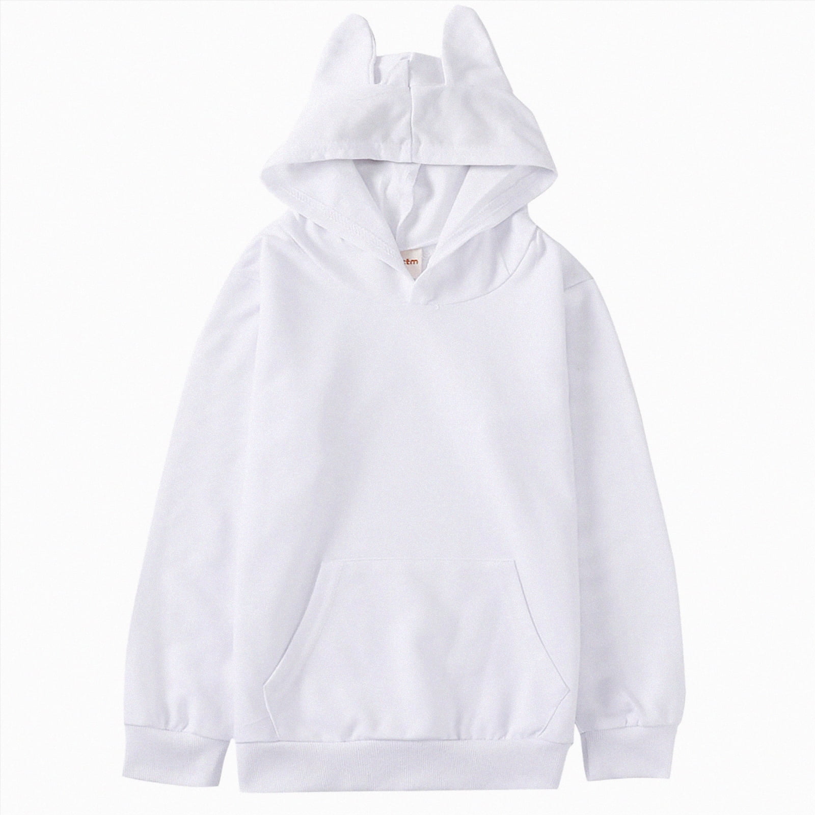 Ccpelsie Girls Soft Sweatshirts Graphic Hoodie Letter Print Crew Neck ...