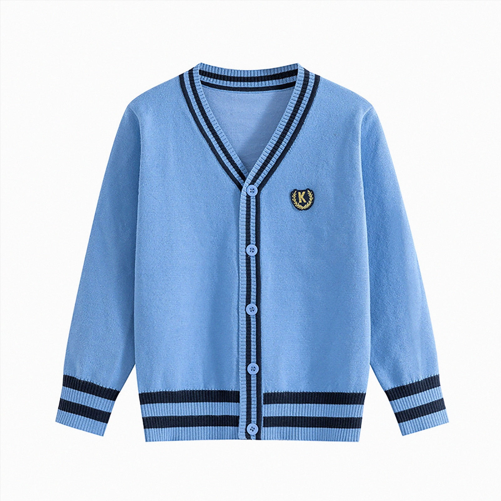 Ccpelsie Girls Sweaters Winter Tops Kids Fashion Long Sleeve Crew Neck ...