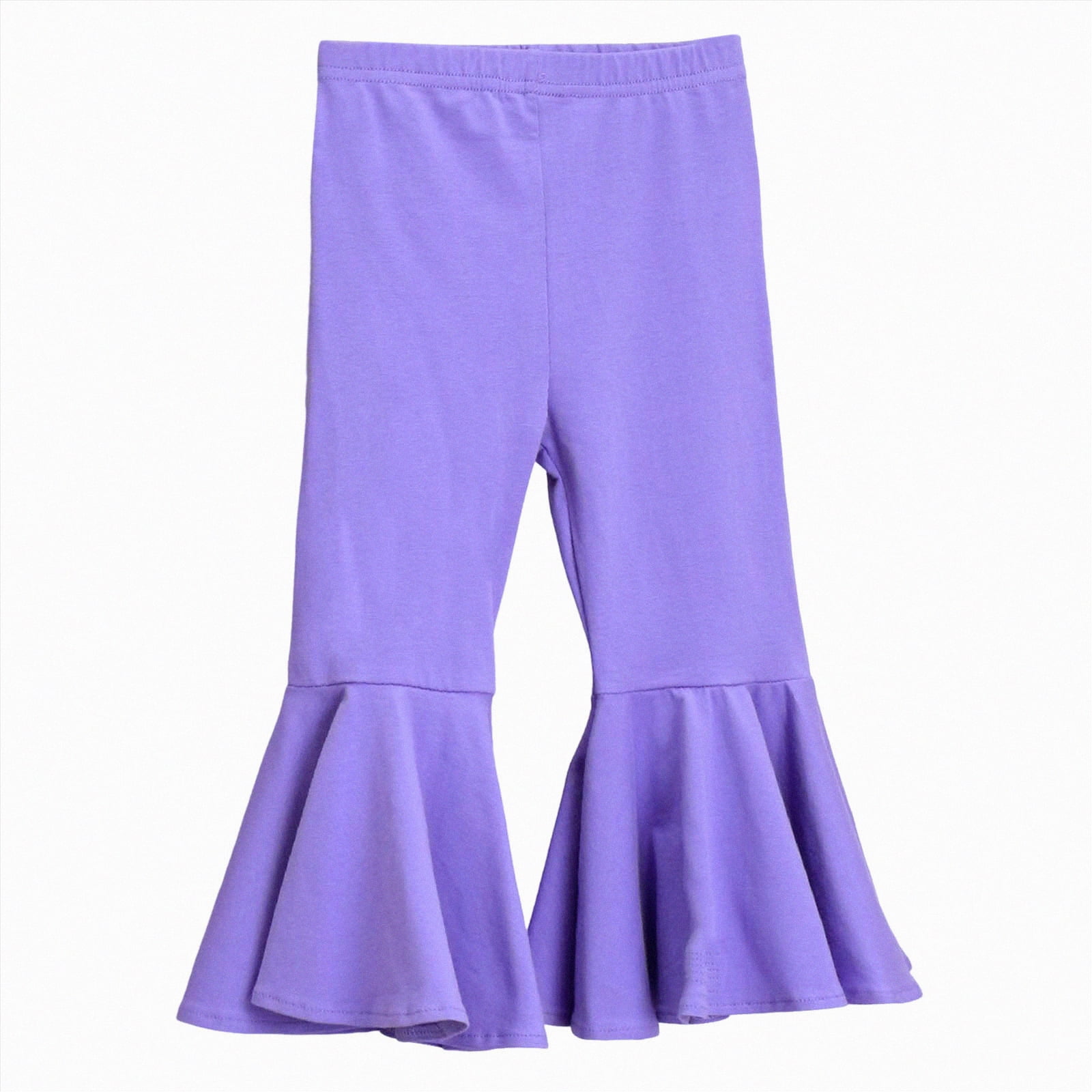 Ccpelsie Girls Sweatpants 5-14 Years Straight Elastic High Waist Baggy ...