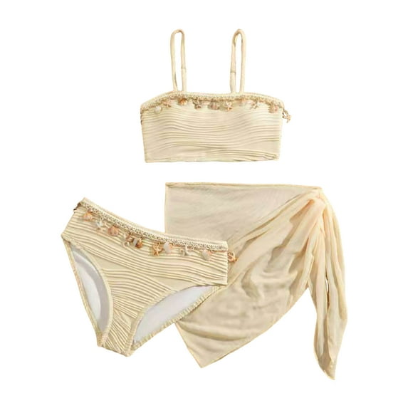 Ccpelsie Girls Swimsuit Little Kids 2-Pieces Bathing Suit Children ...