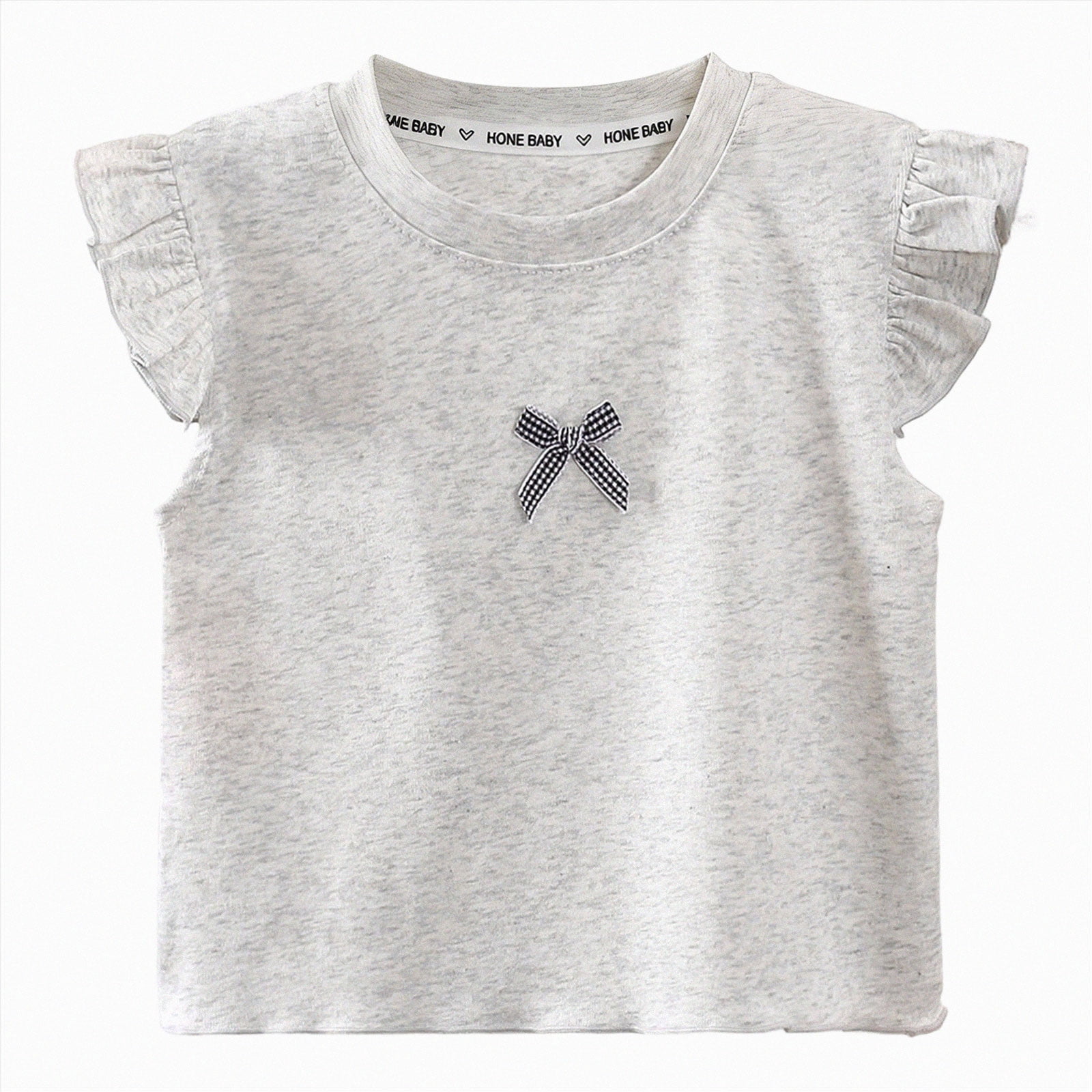 Ccpelsie Girls/Toddlers Cotton T-Shirts Crewneck Short Sleeve Summer ...