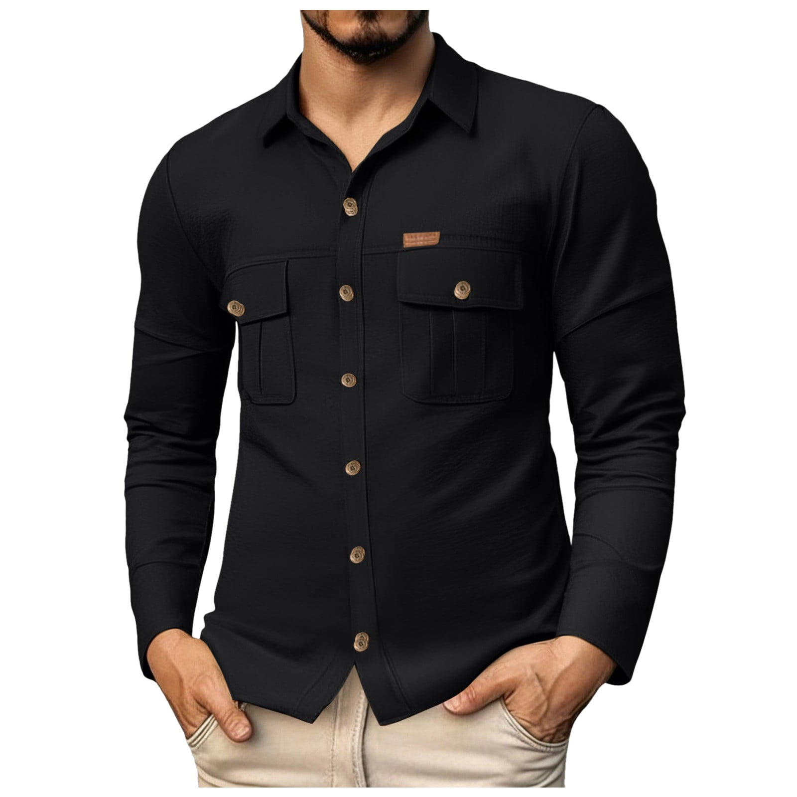Ccpelsie Jean Jacket for Men, Classic Ripped Slim Denim Jacket Men's ...