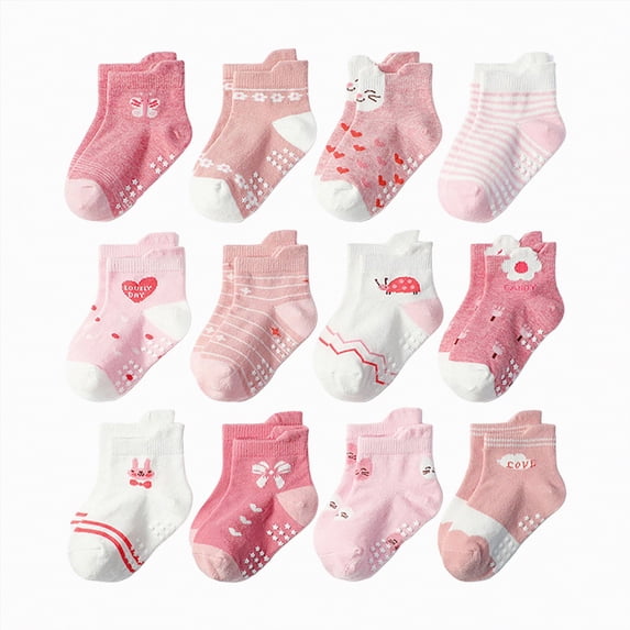 Ccpelsie Kids Breathable Ankle Socks Cute Animal Prints Soft Everyday ...