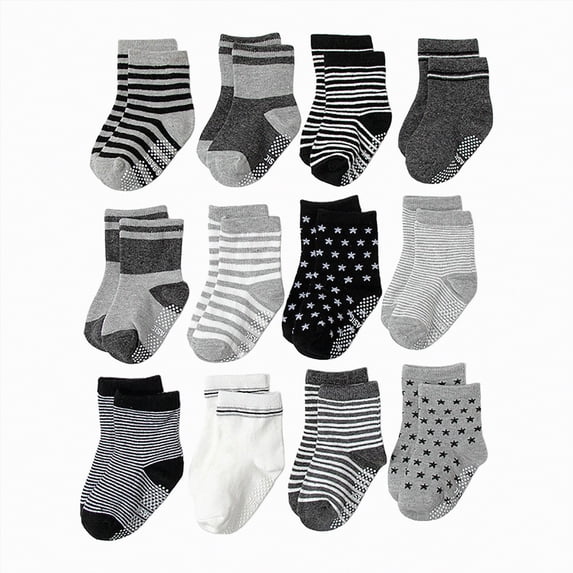 Ccpelsie Kids Character Crew Socks Cute Prints Soft Cotton Breathable ...