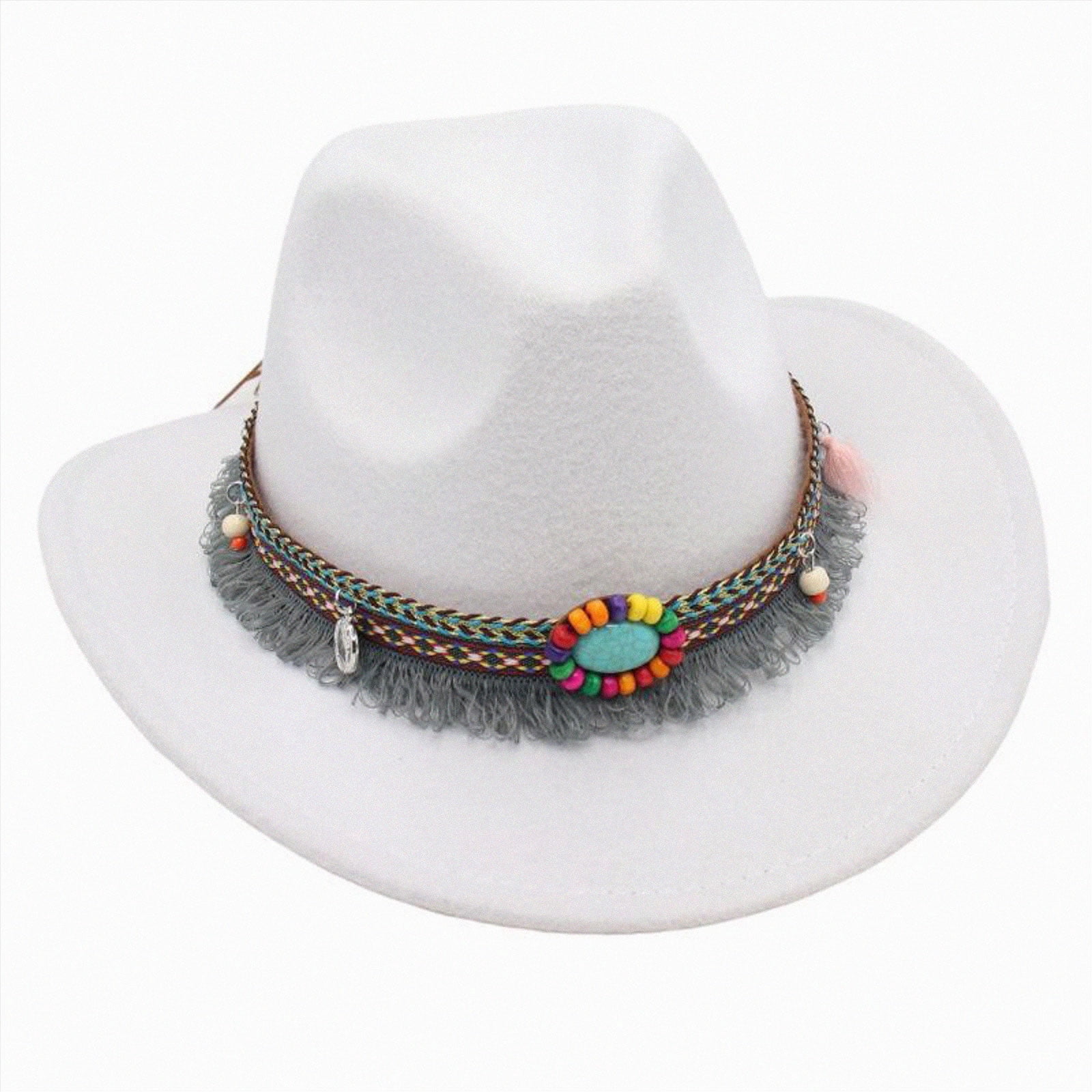 Ccpelsie Kids Cowboy Hat for Girls Boys Western Cowgirl Hat Unisex Wide ...