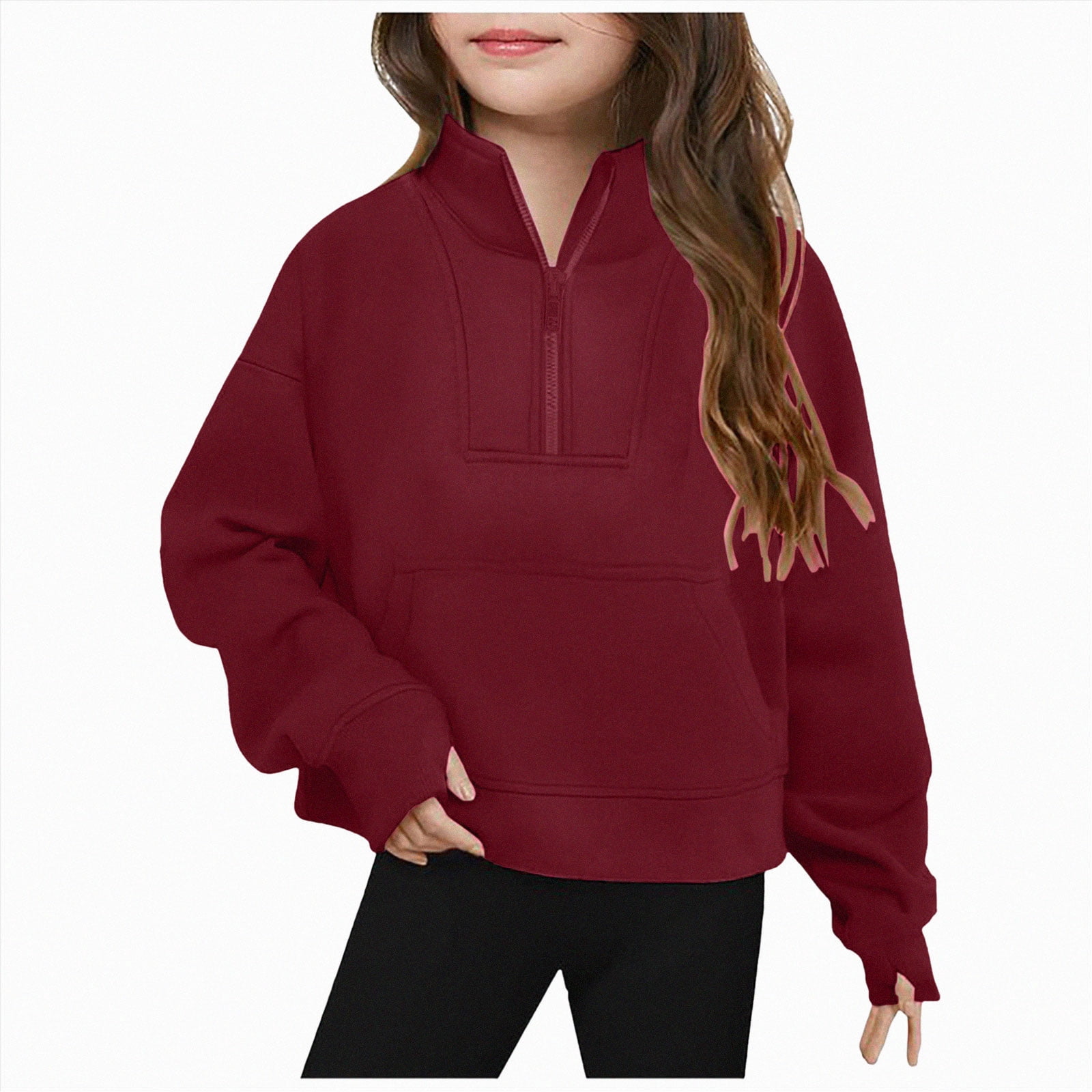 Ccpelsie Kids Hoodie Light Weight Sweatshirt Long Sleeve Boys Girls ...