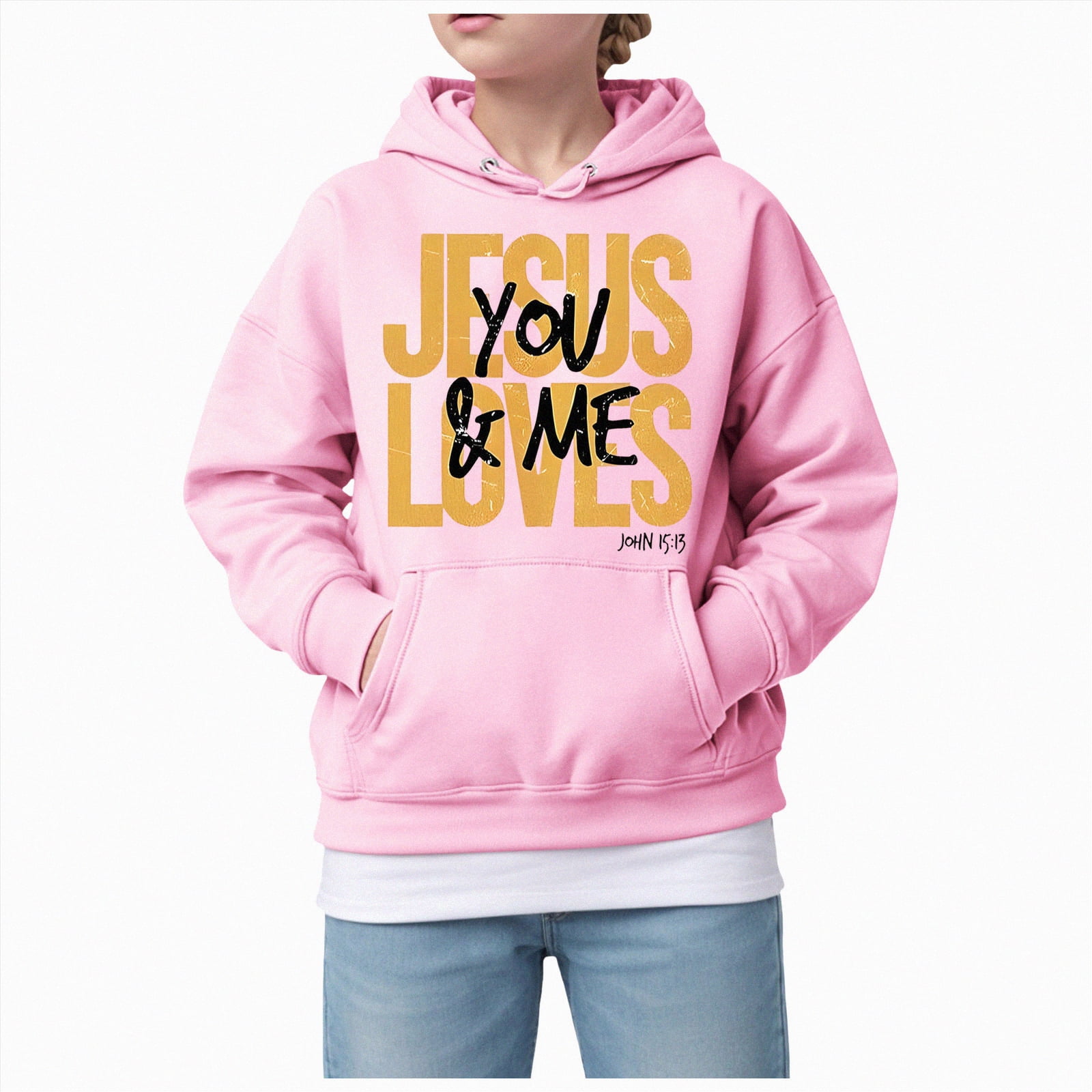 Ccpelsie Kids Hoodies for Boys Oversized Long Sleeve Sweatshirt Gradient Boys Pullover Tops(Pink ...