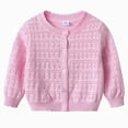 Ccpelsie Kids Little Girls Button Front Crop Sweater Cardigan Cute Crew ...
