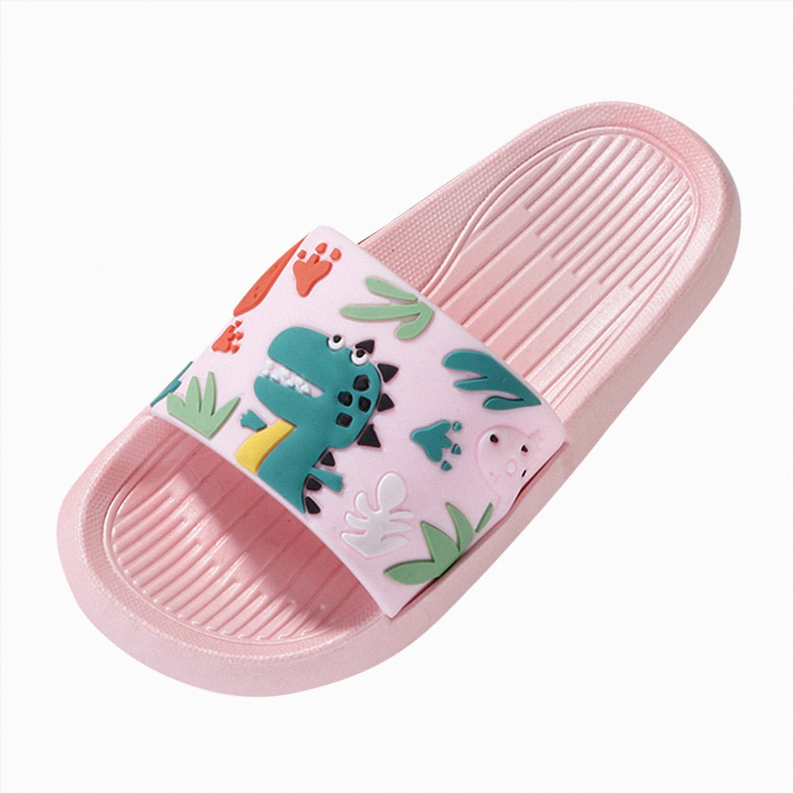 Ccpelsie Kids Slide Sandals Boys Girls Water Shoes Cute Slippers for ...