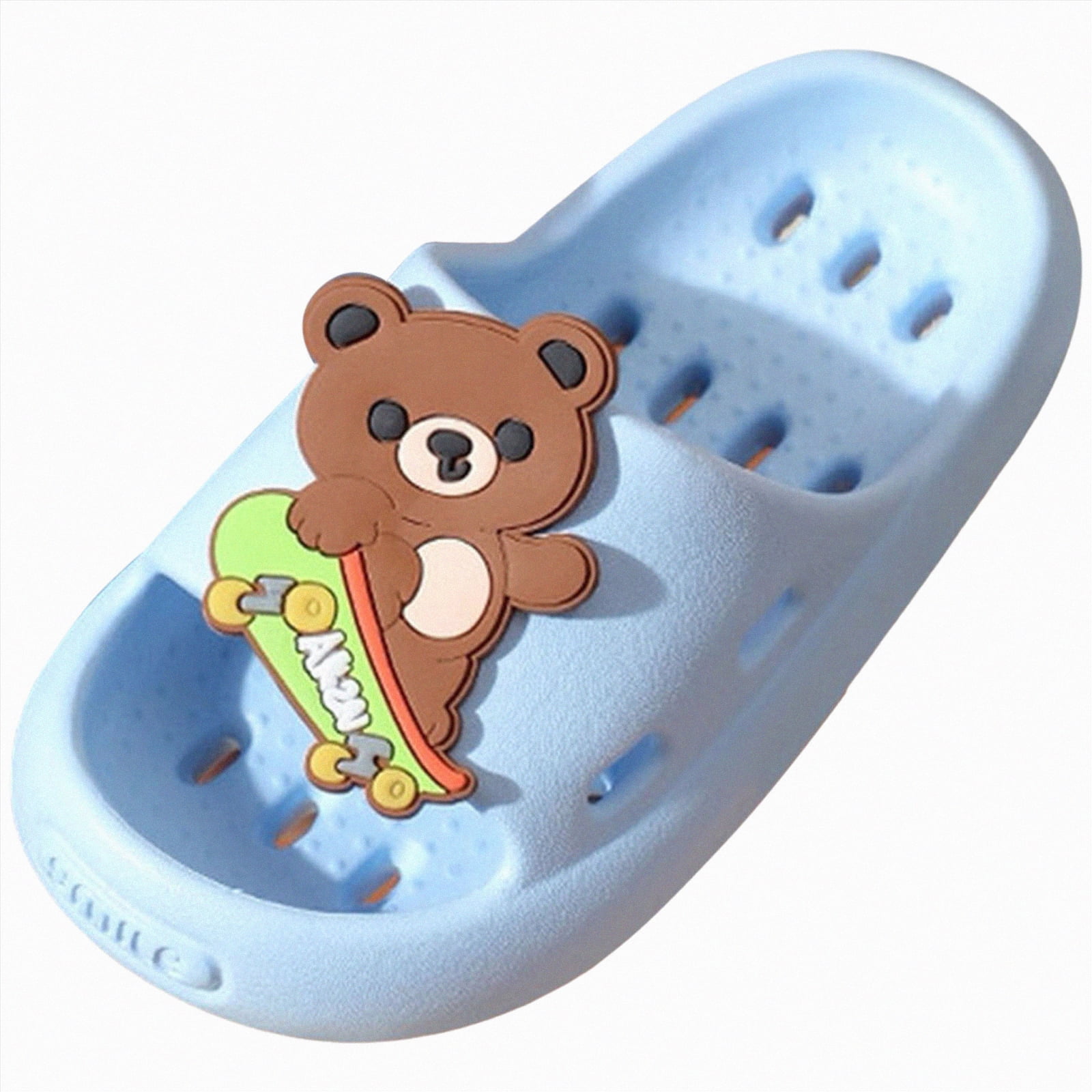 Ccpelsie Kids Slippers Boys Girls Cute Cartoon Garden Clogs Toddlers ...