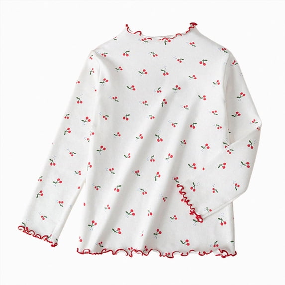 Ccpelsie Little/Big Girls Fall Winter Long Sleeve Athletic Shirts Crew ...