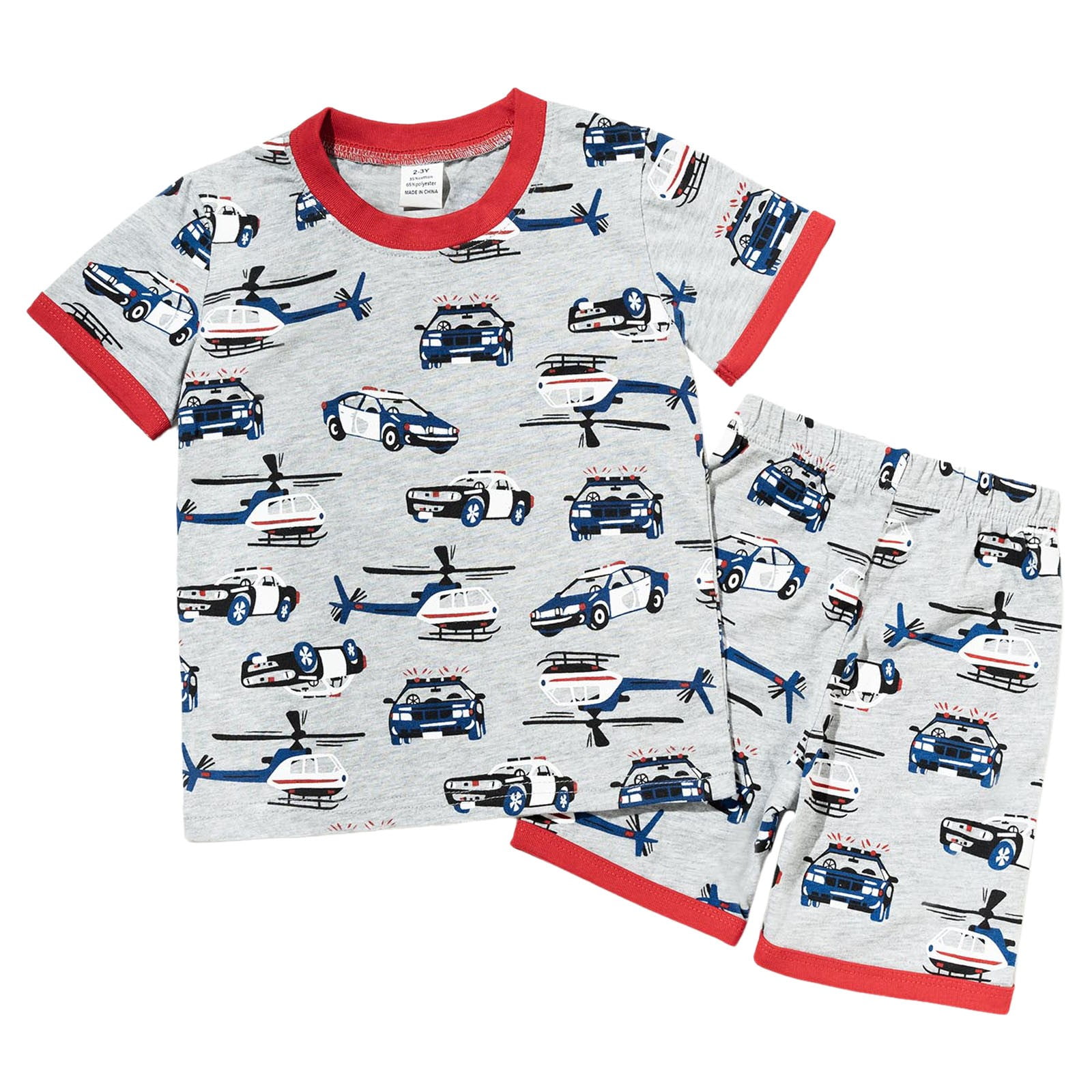 Ccpelsie Little Boy's 2 Piece Outfits Set Children Summer Beach Shirt ...