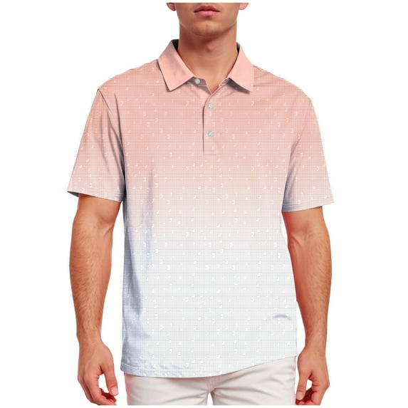 Ccpelsie Men Short Sleeve Polo Pullover Shirts Golf T Shirt Casual ...