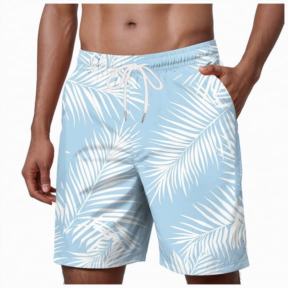 Ccpelsie Men Swim Trunks Breathable Liner Quick Dry Zipper Pockets for ...
