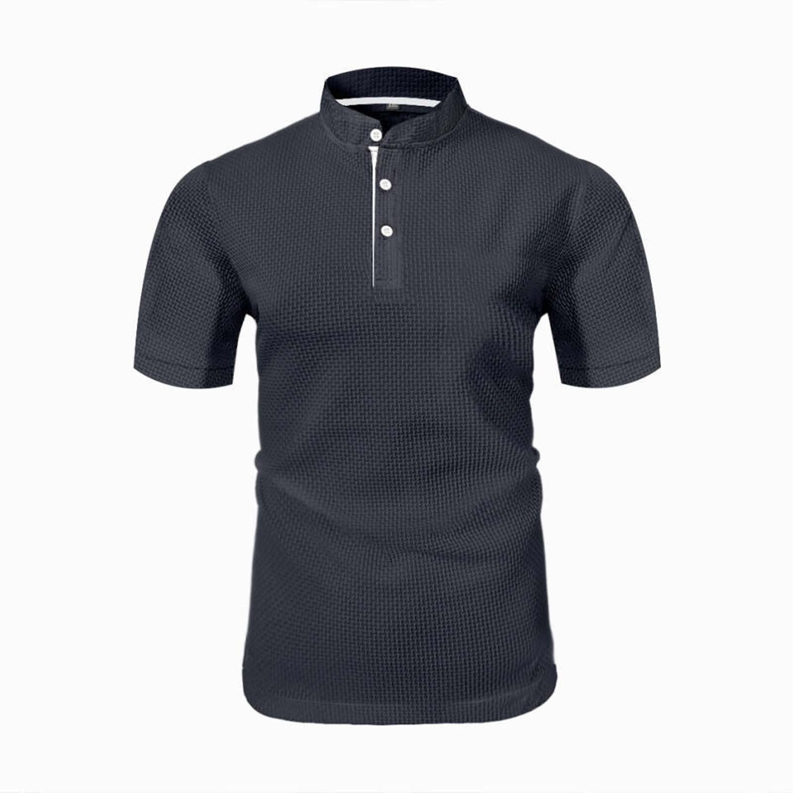 Ccpelsie Men lightWeight Polo Shirts Short Sleeve Fashion Polos Tee ...