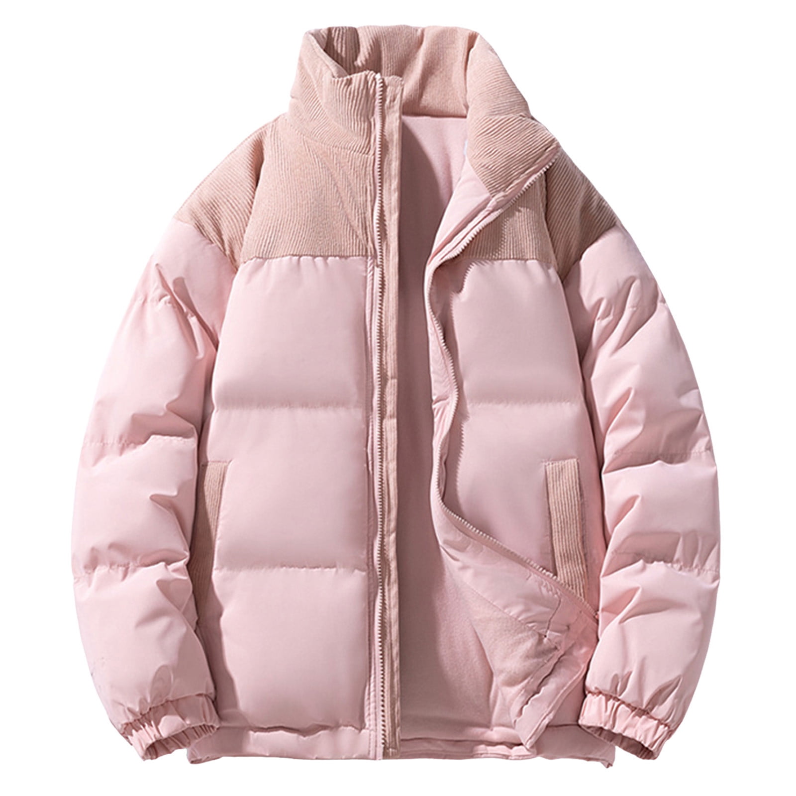 Ccpelsie Men's Arctic Cloth Quilted Lined Performance Parka Pink,XXL ...