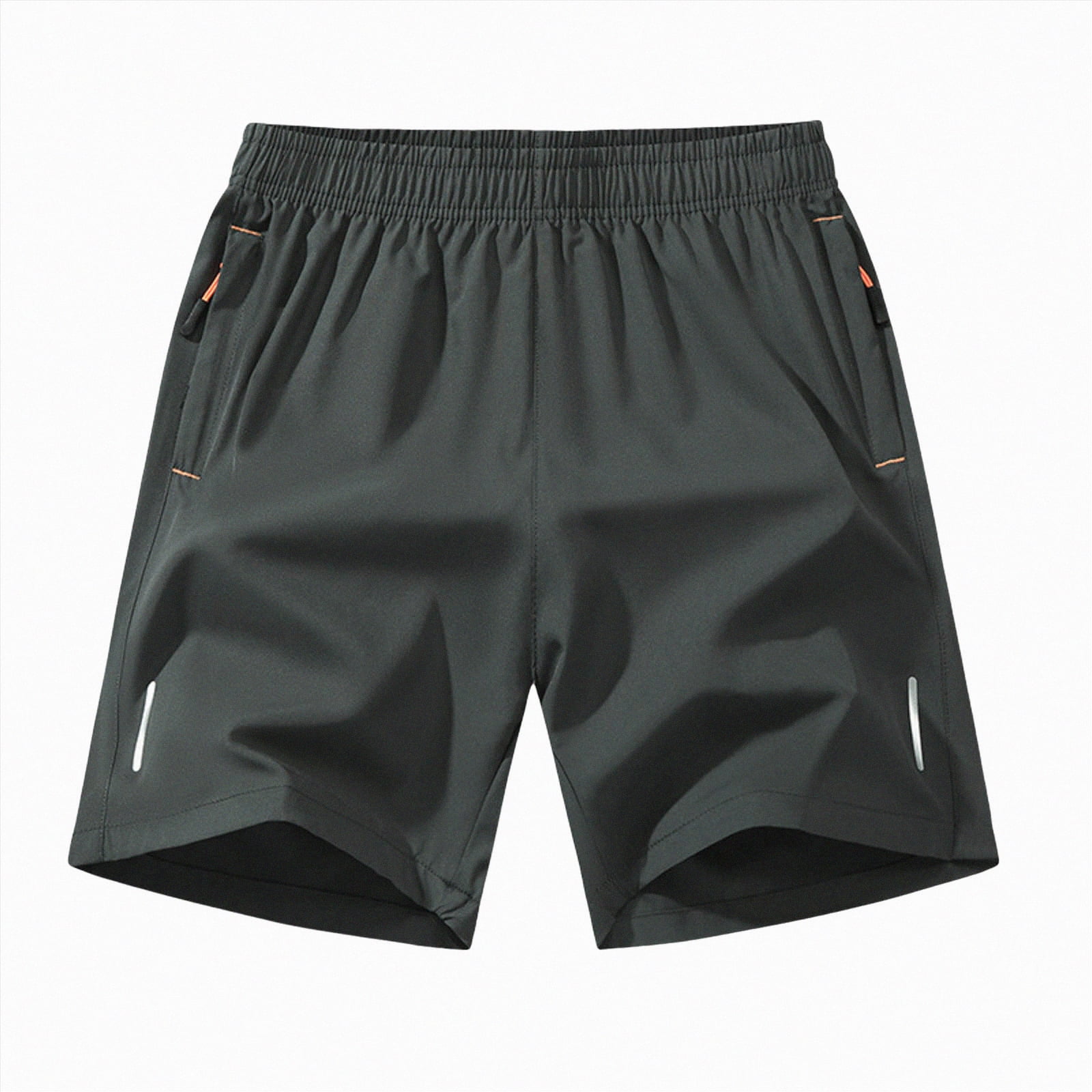 Ccpelsie Men's Casual Shorts Elastic Waist Drawstring Summer Twill Golf ...