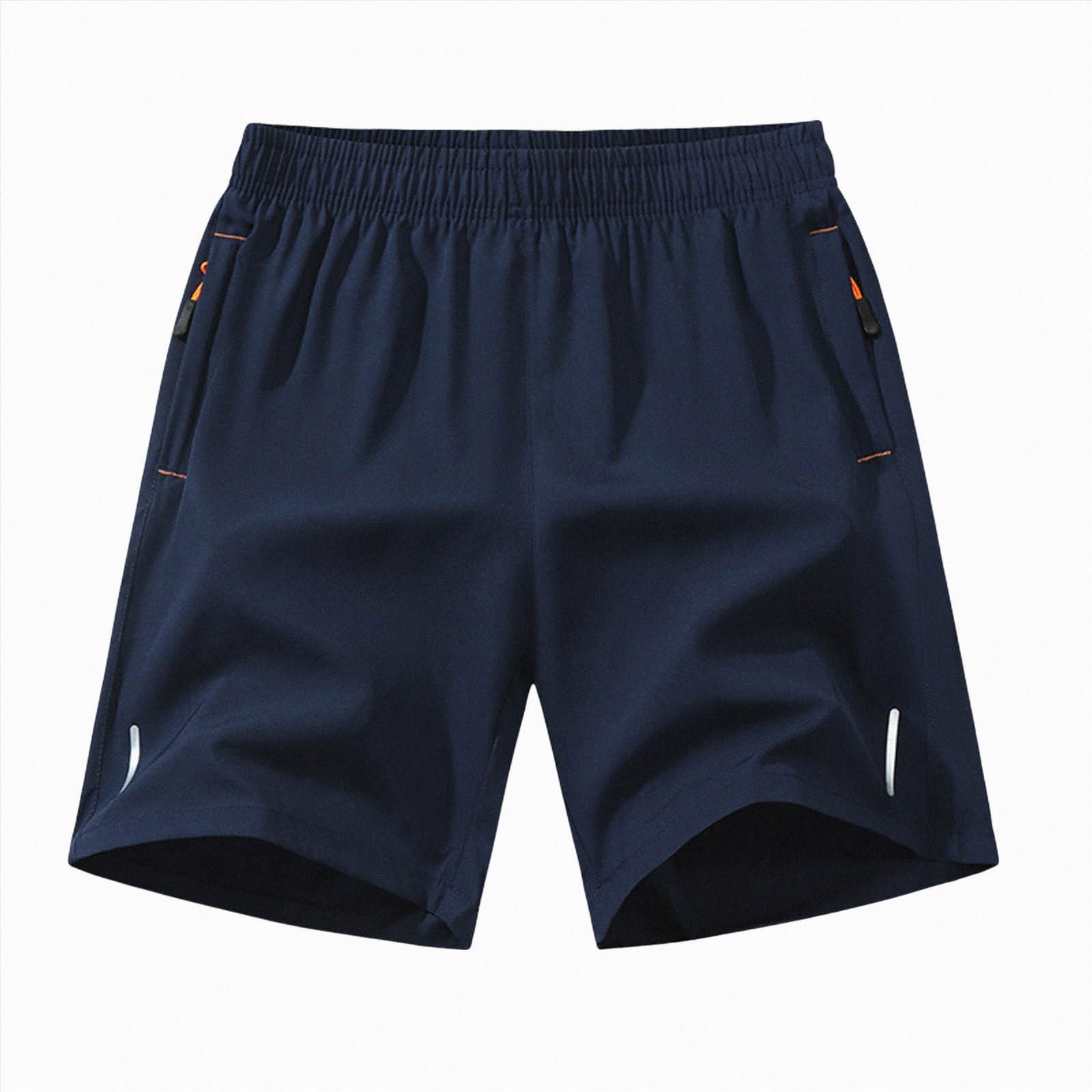 Ccpelsie Men's Casual Shorts Elastic Waist Drawstring Summer Twill Golf ...