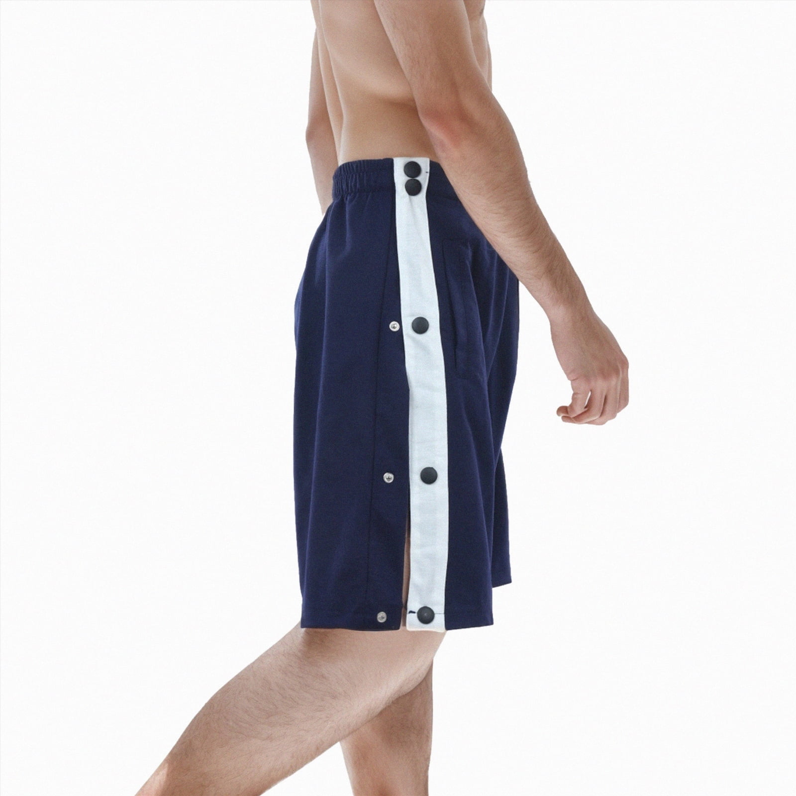 Ccpelsie Men's Casual Shorts Quick-Dry Color Block Elastic Waist Summer ...