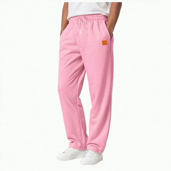 Ccpelsie Men's Spring Sweatpants Open Bottom Baggy Sweat Pants for Mens ...