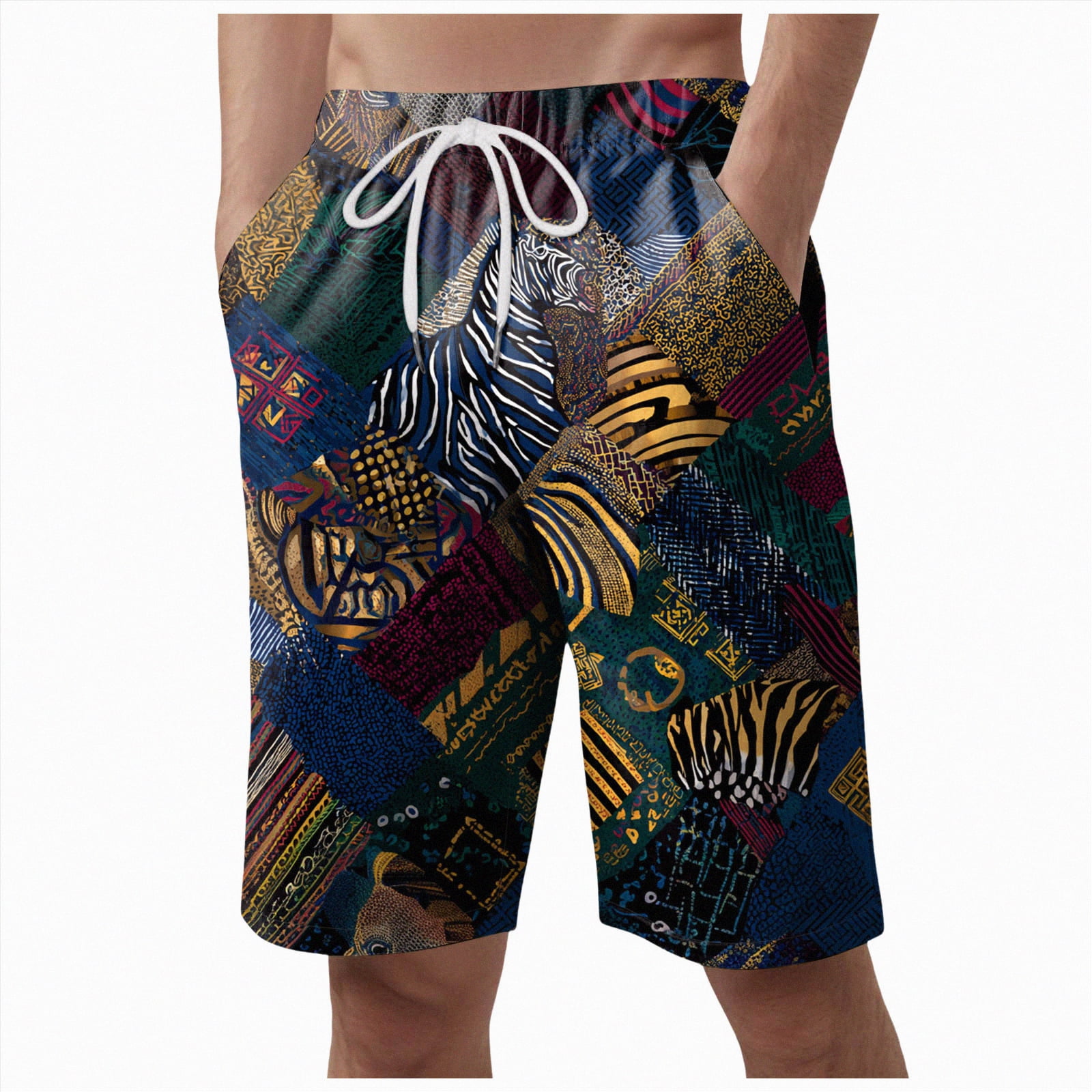 Ccpelsie Men's Swim Trunks Quick Dry Board Shorts Swimsuit Swimwear ...