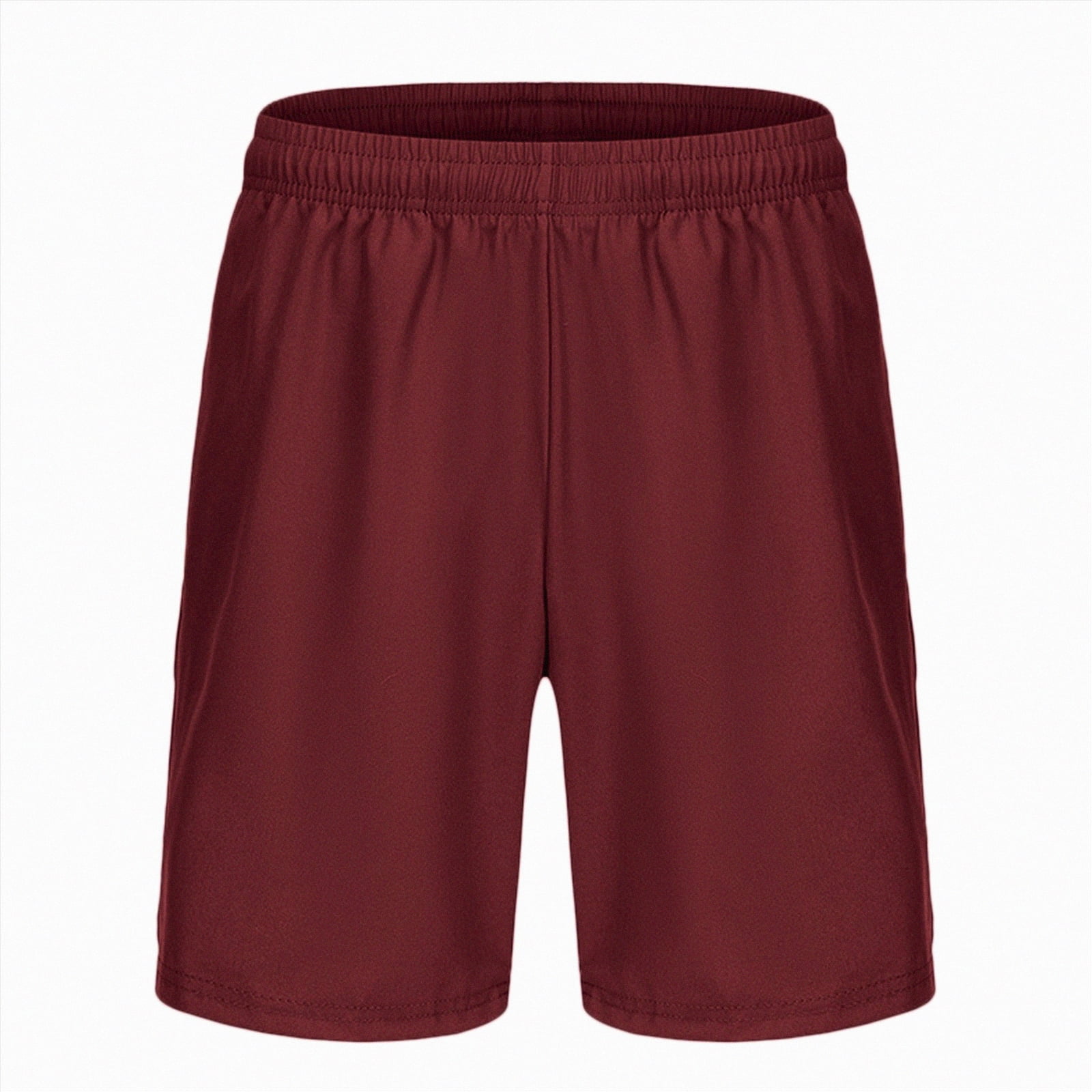 Ccpelsie Mens Athletic Gym Shorts Elastic Waist Casual Pajama Pocket ...