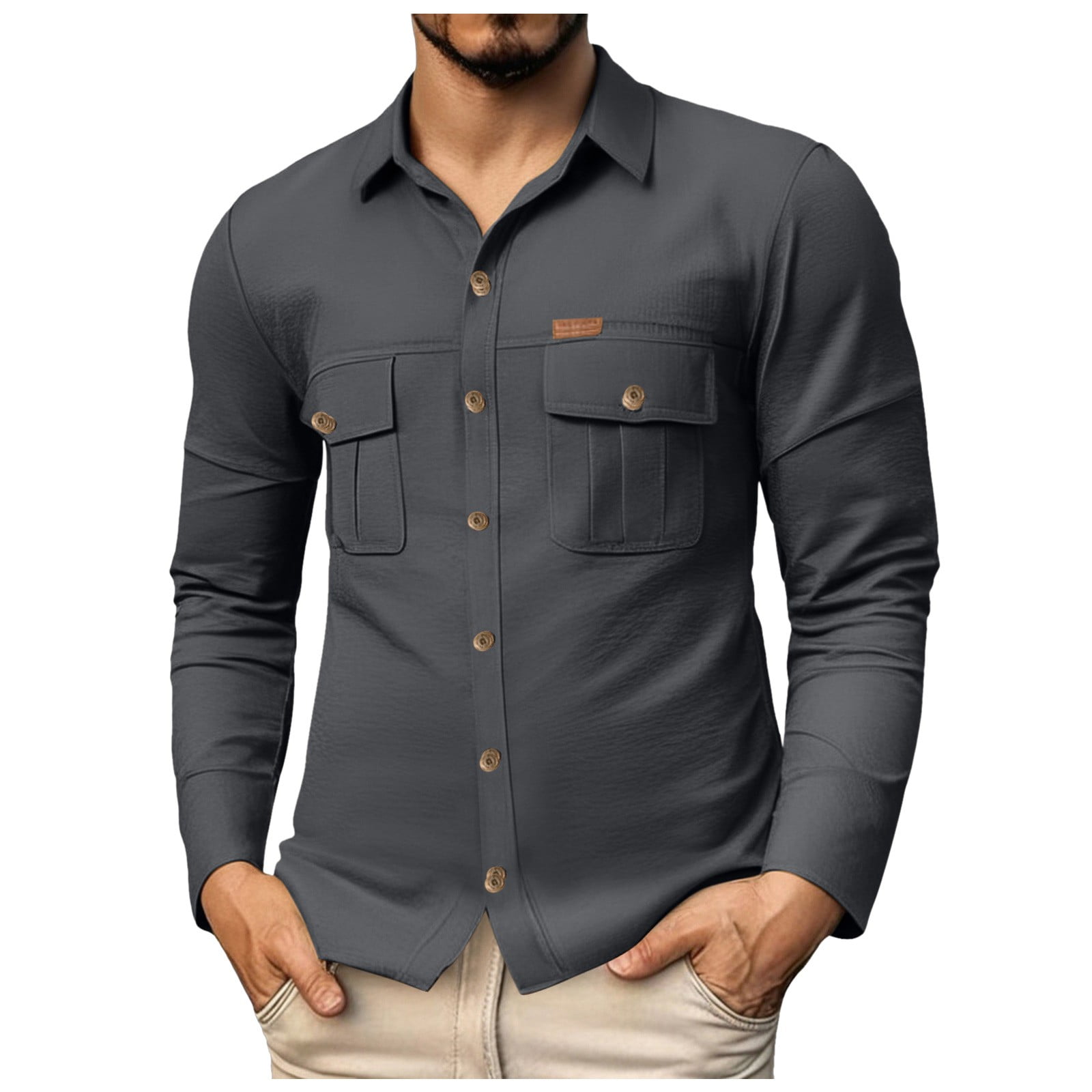 Ccpelsie Mens Classic Ripped Motorcycle Denim Jacket With Hole Grey,XXL ...