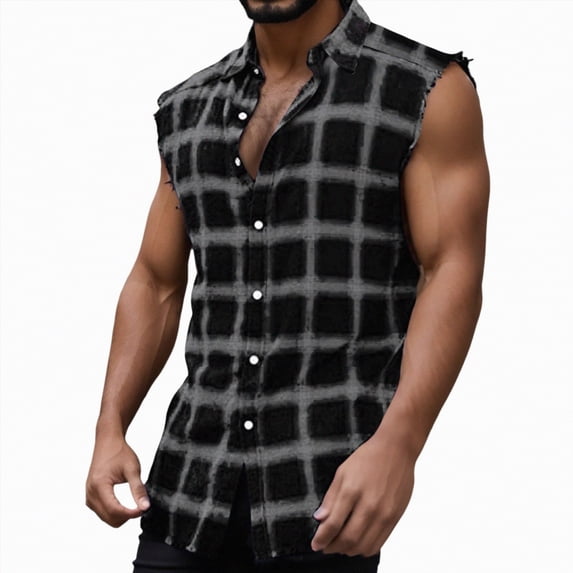 Ccpelsie Mens Sleeveless Tank Tops Workout Muscle Gym Ribbed Shirt ...