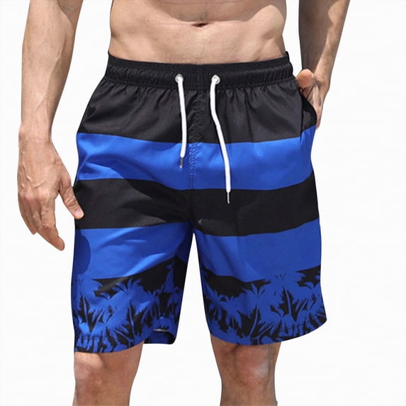 Ccpelsie Mens Swim Trunks Bathing Suit Board Shorts Quick Dry Swim ...