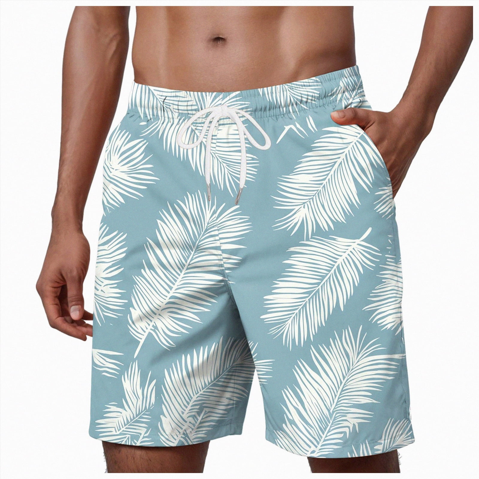 Ccpelsie Mens Swim Trunks Drawstring Stretch Quick Dry Lined Funny ...