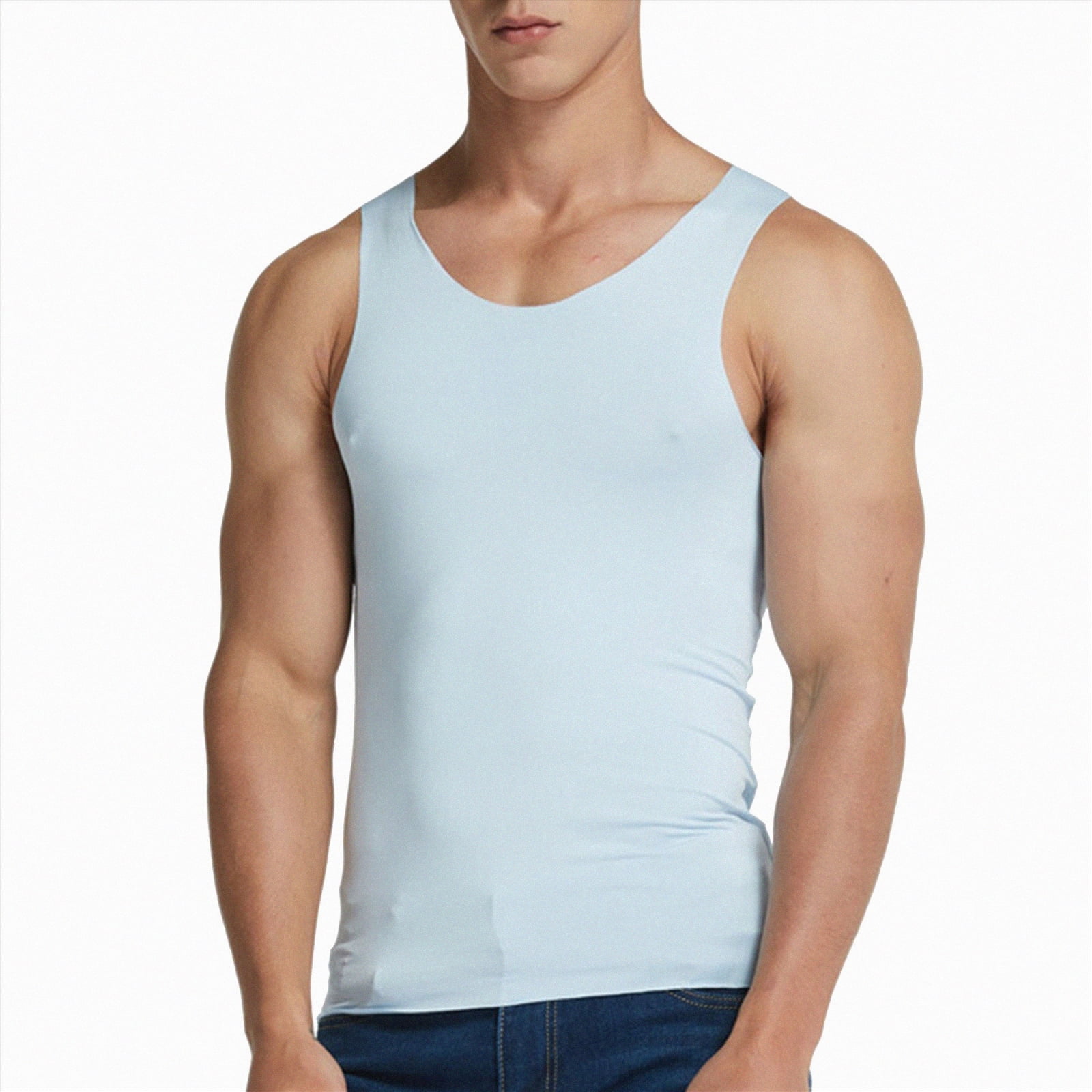 Ccpelsie Mens Workout Stringer Tank Tops Gym Bodybuilding Shirts ...
