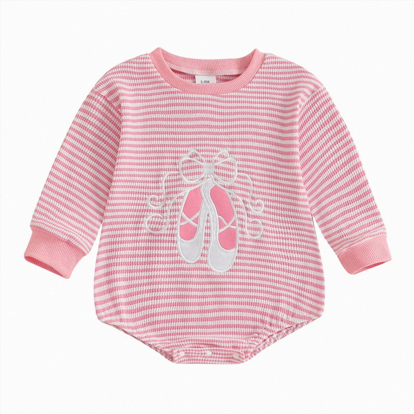 Ccpelsie Newborn Baby Girl Clothes Ruffle Sleeve Jumpsuit Floral Romper ...