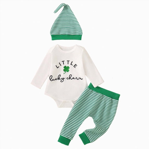 Ccpelsie Newborn Fall Winter Clothes Set Baby Girl Romper Long Sleeve ...