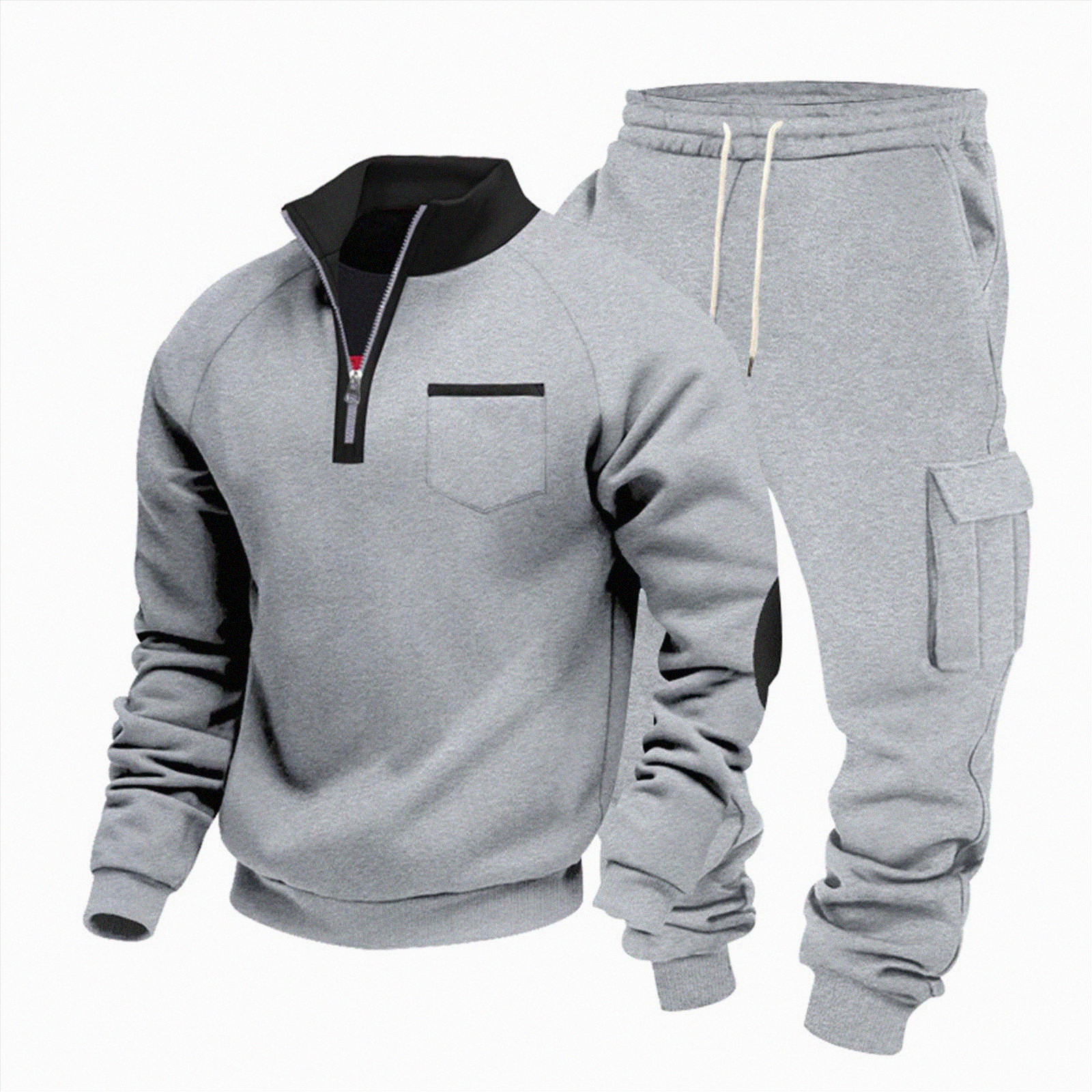 Ccpelsie Sweatsuits for Men 2 Piece Sweatshirts With Sweatpants Sets ...