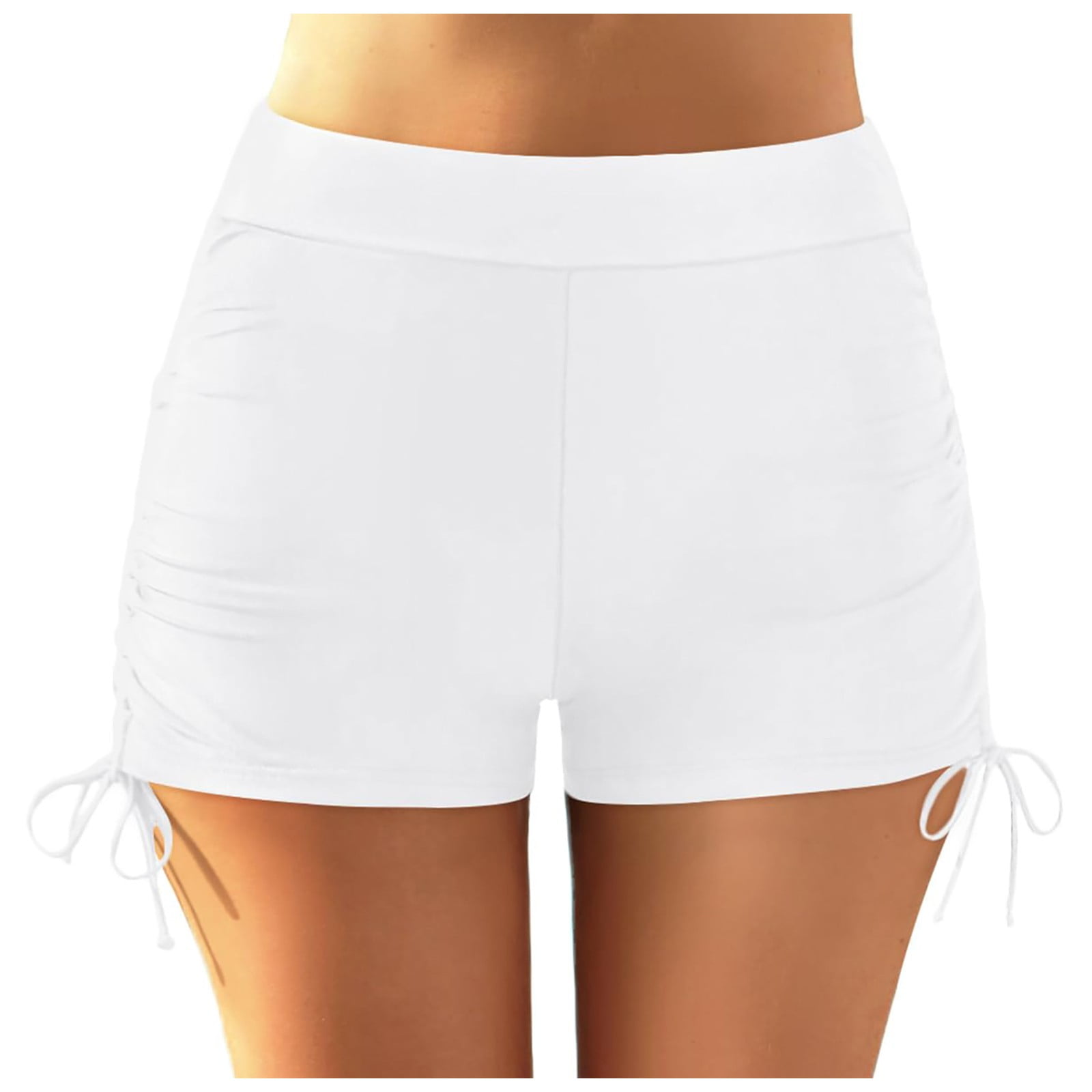 Ccpelsie Tie Side Bikini Bottoms - Women Full Coverage Swimsuit Bottom ...