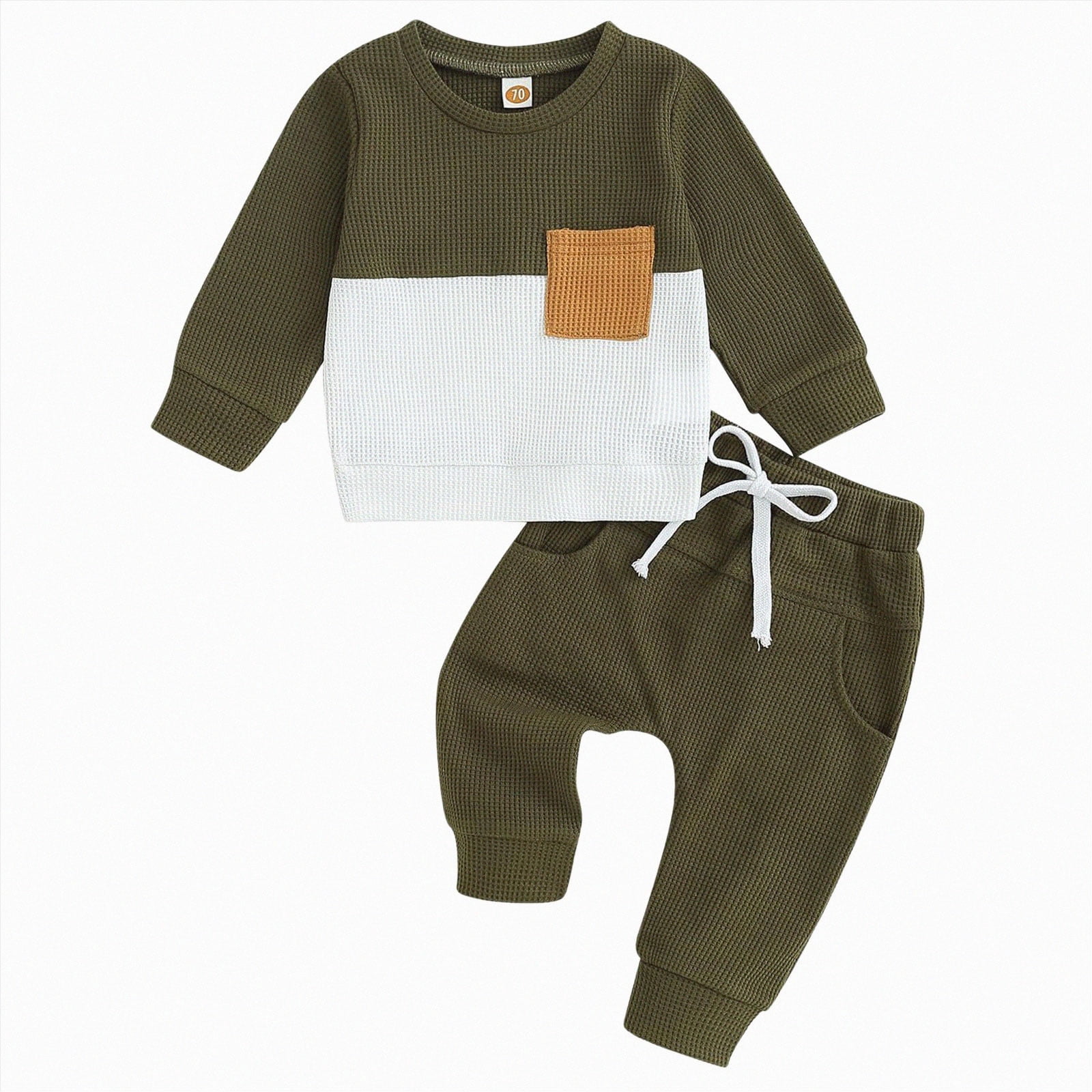Ccpelsie Toddler Baby Boy Clothing Sets Little Dinosaur Printed Long ...