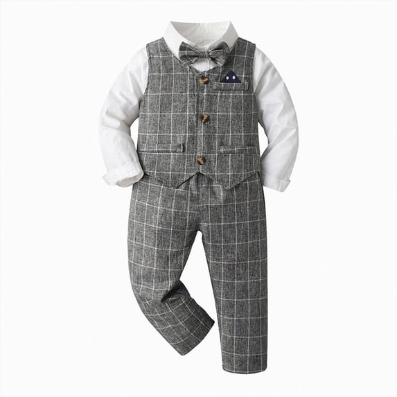 Ccpelsie Toddler Baby Boy Fall Outfit Funny Print Long Sleeve ...