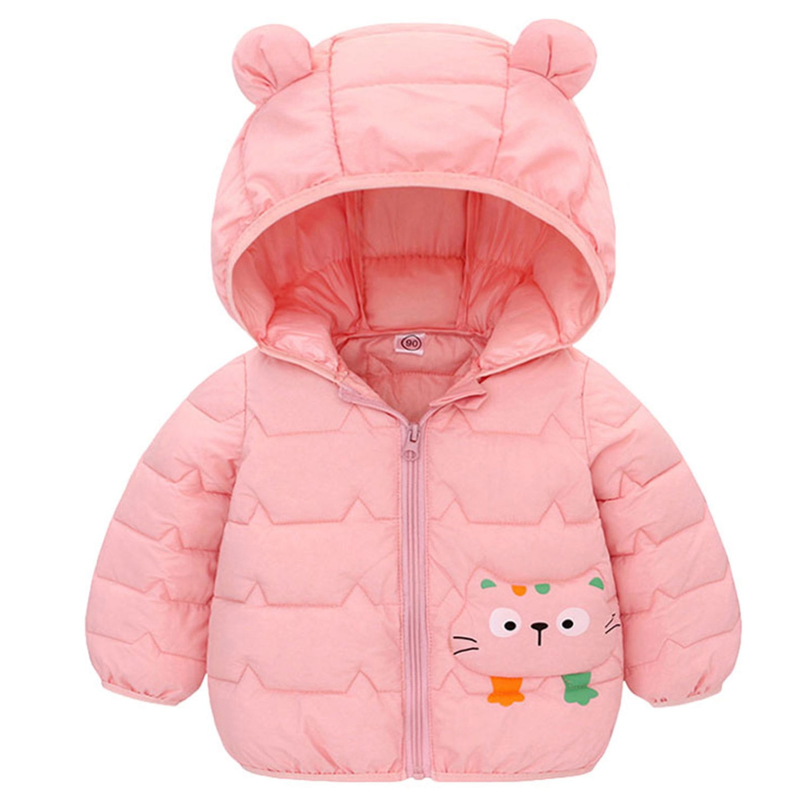 Ccpelsie Toddler Baby Coat Thick Jacket for Boys Girls Padded Winter ...