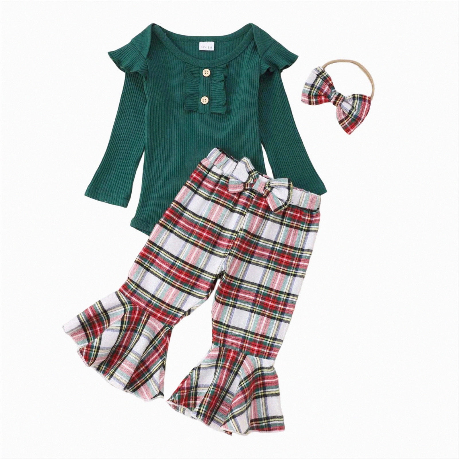 Ccpelsie Toddler Baby Girl Outfit Letter Print Crewneck Sweatshirt Top ...